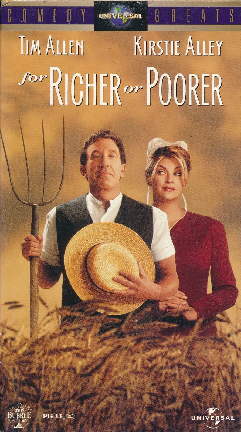 For Richer or Poorer VHS - Etsy