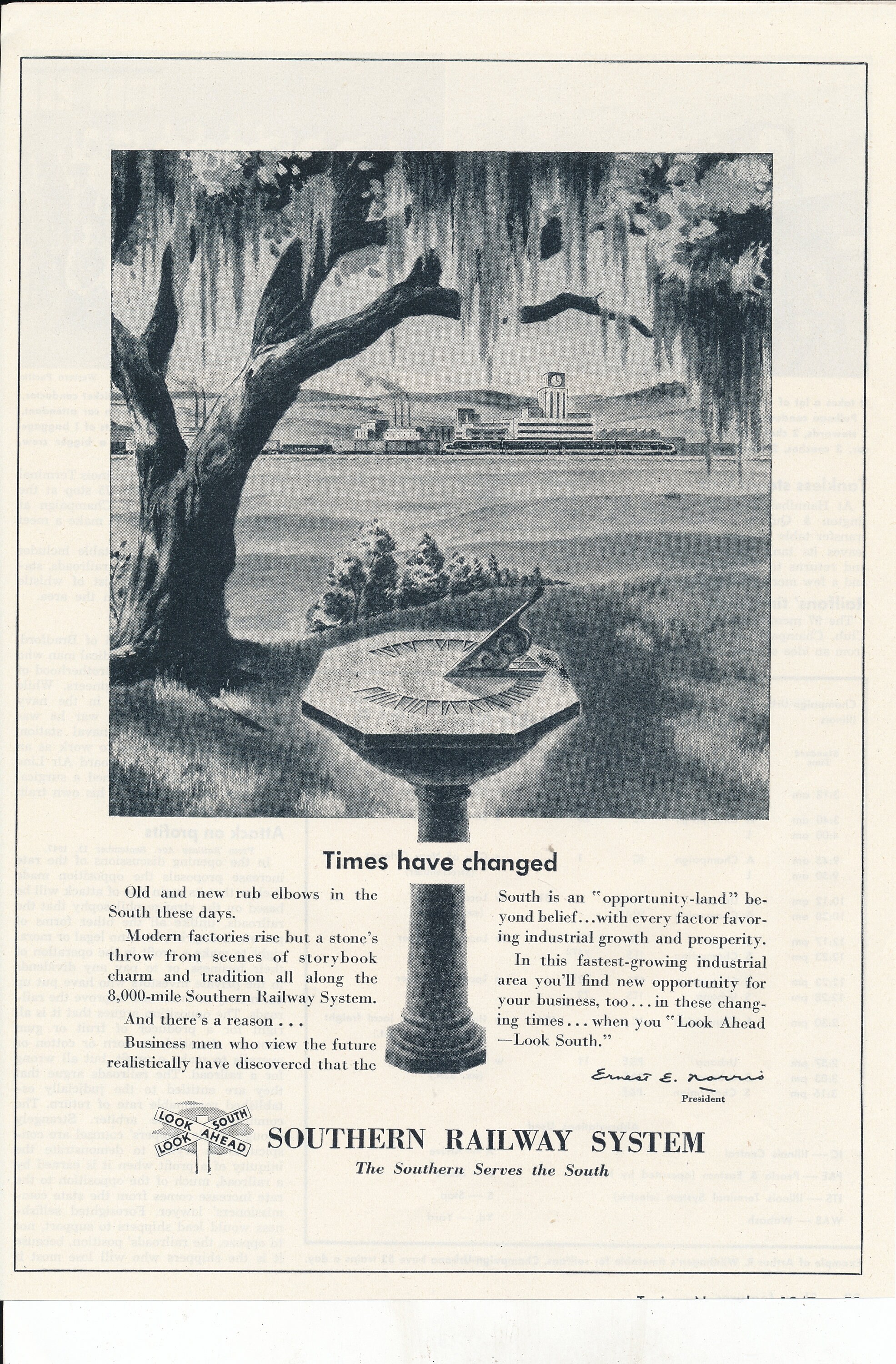 Southern Railway 3 Magazine Print Ads From the 1920's and 1940's - Etsy