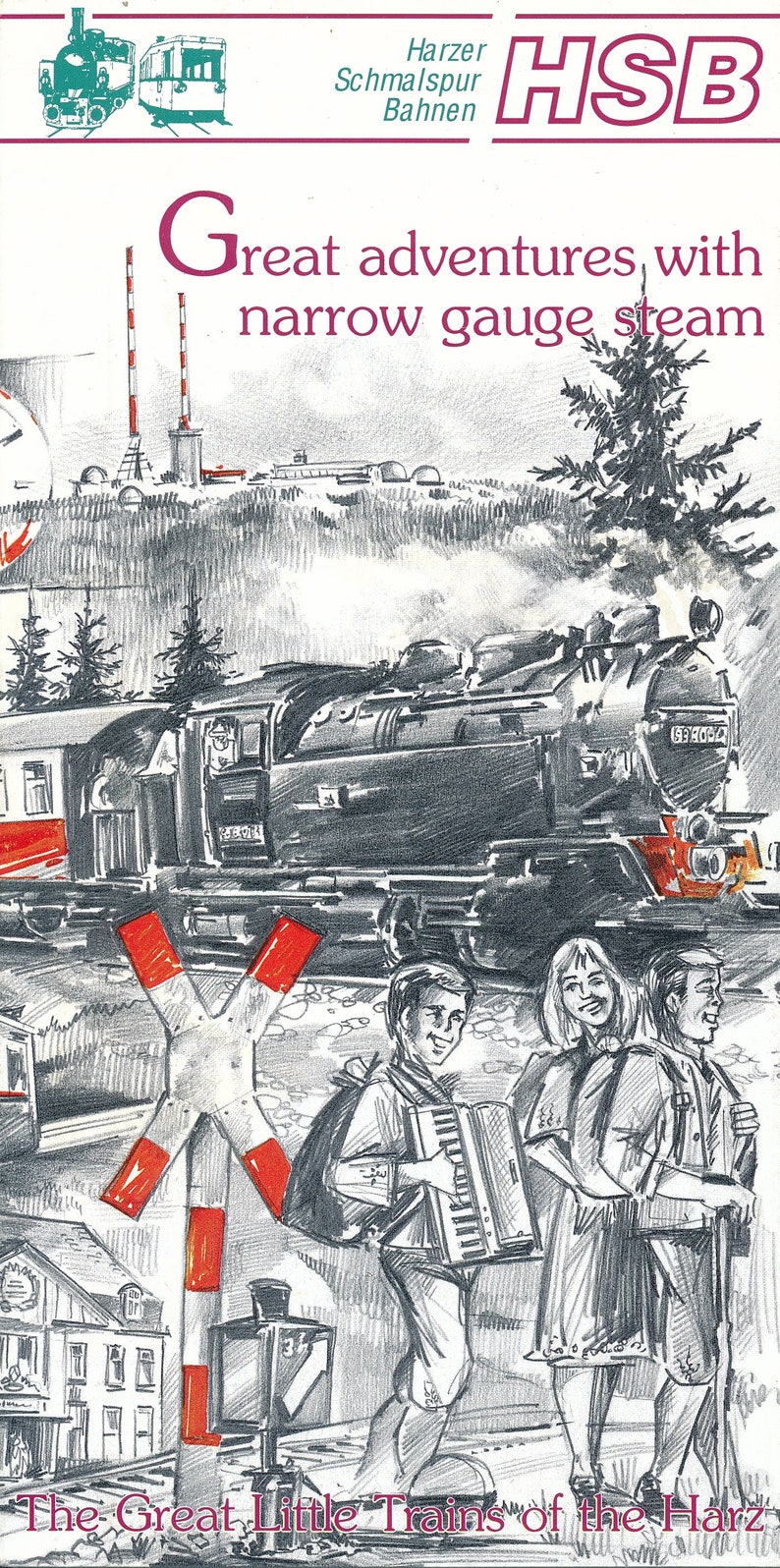 Great Adventures With Narrow Gauge Steam of the Harz Brochure in ...