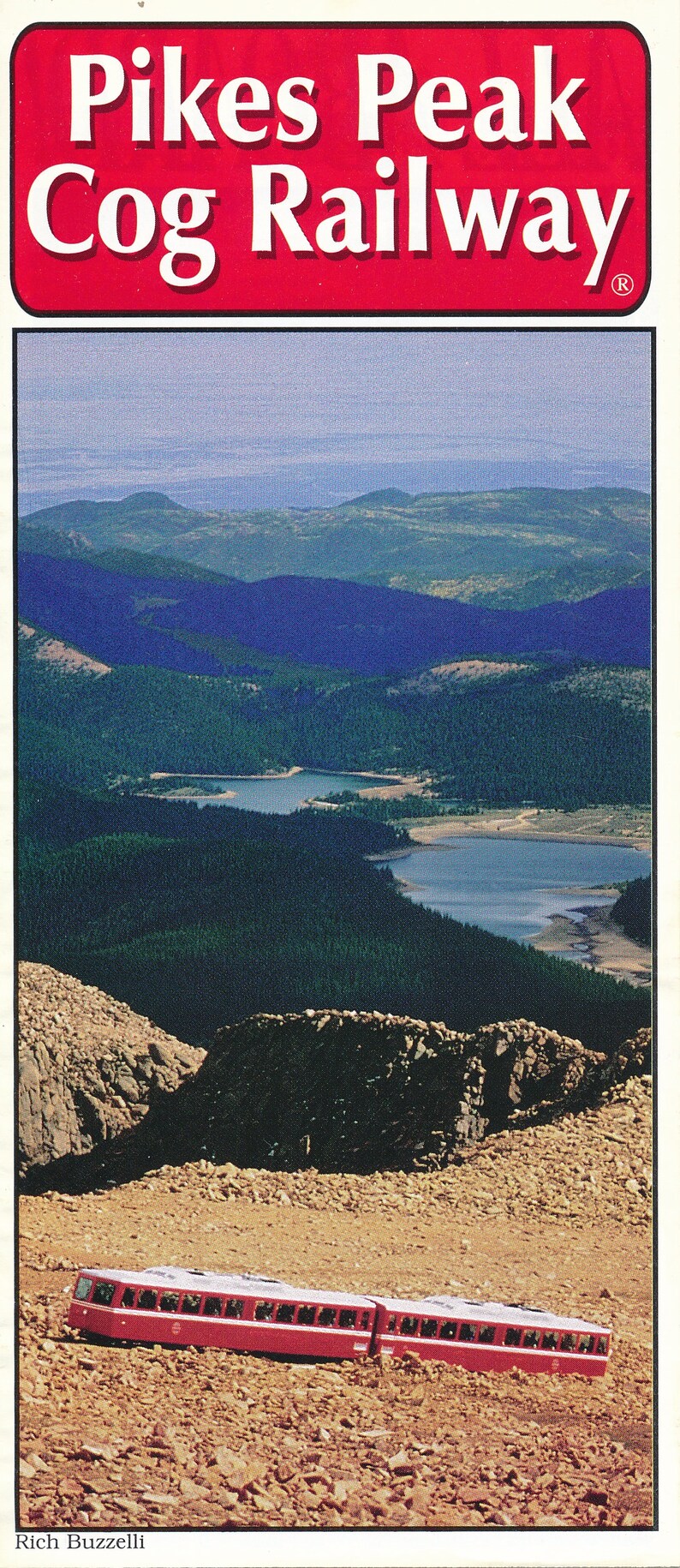 Manitou and Pikes Peak Cog Railway Lot of 8 Brochure/timetables - Etsy