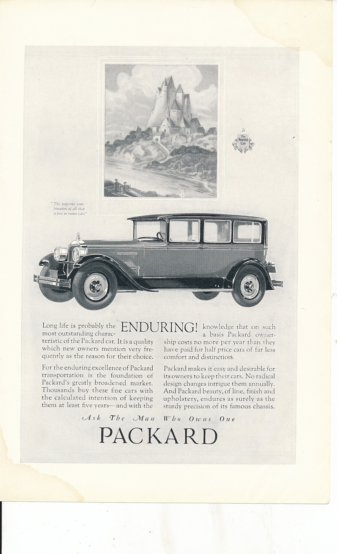 4 Vintage Packard Auto Print Ad 1900s , 1910's and 1920's - Etsy
