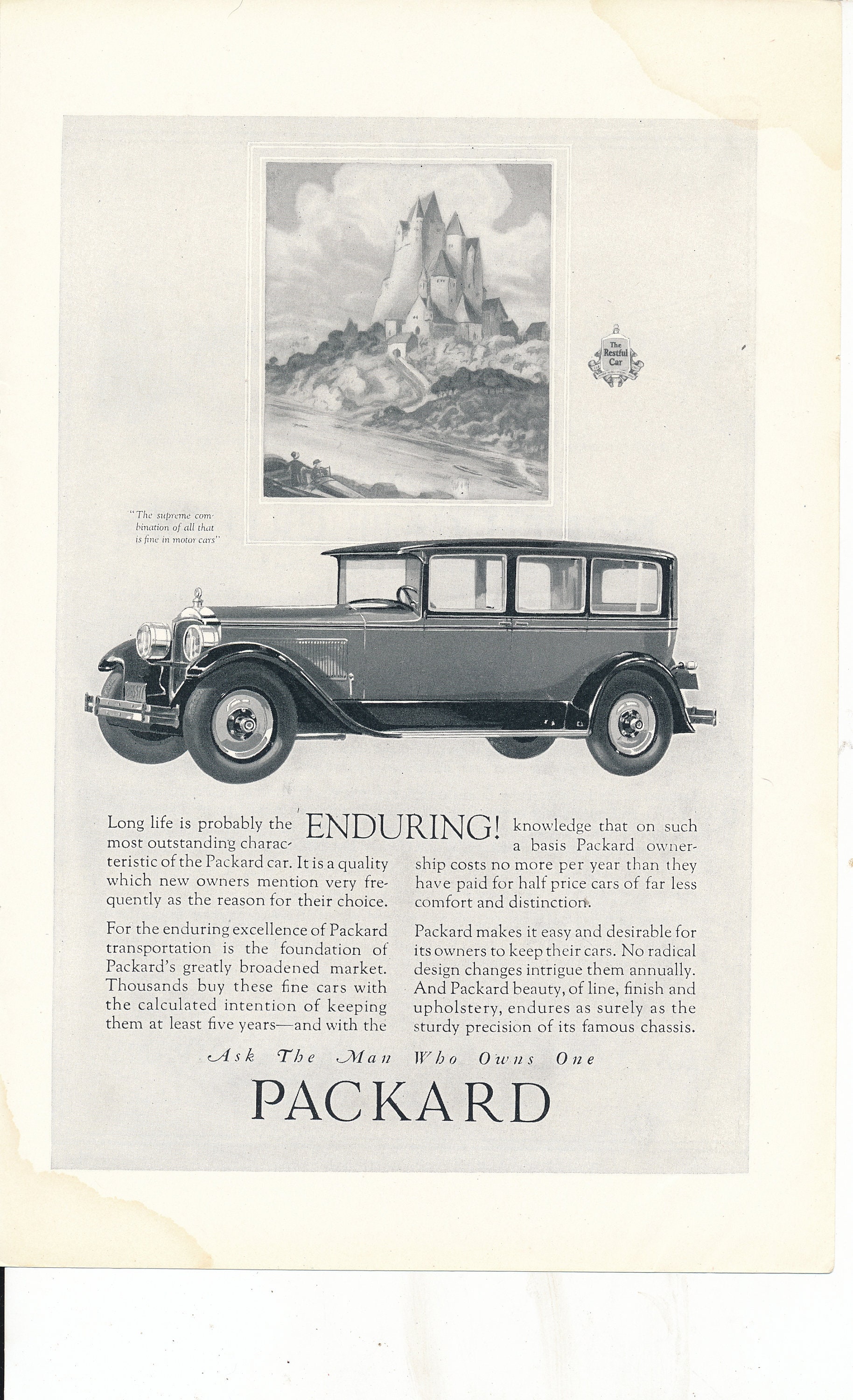 4 Vintage Packard Auto Print Ad 1900s , 1910's and 1920's - Etsy