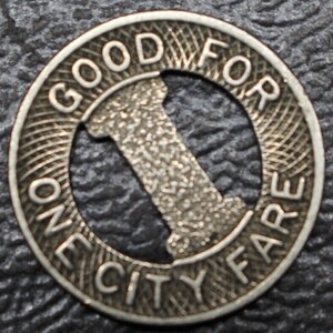 Transit Railroad Token Buffalo Int. Ray. Co. One Fare - Etsy