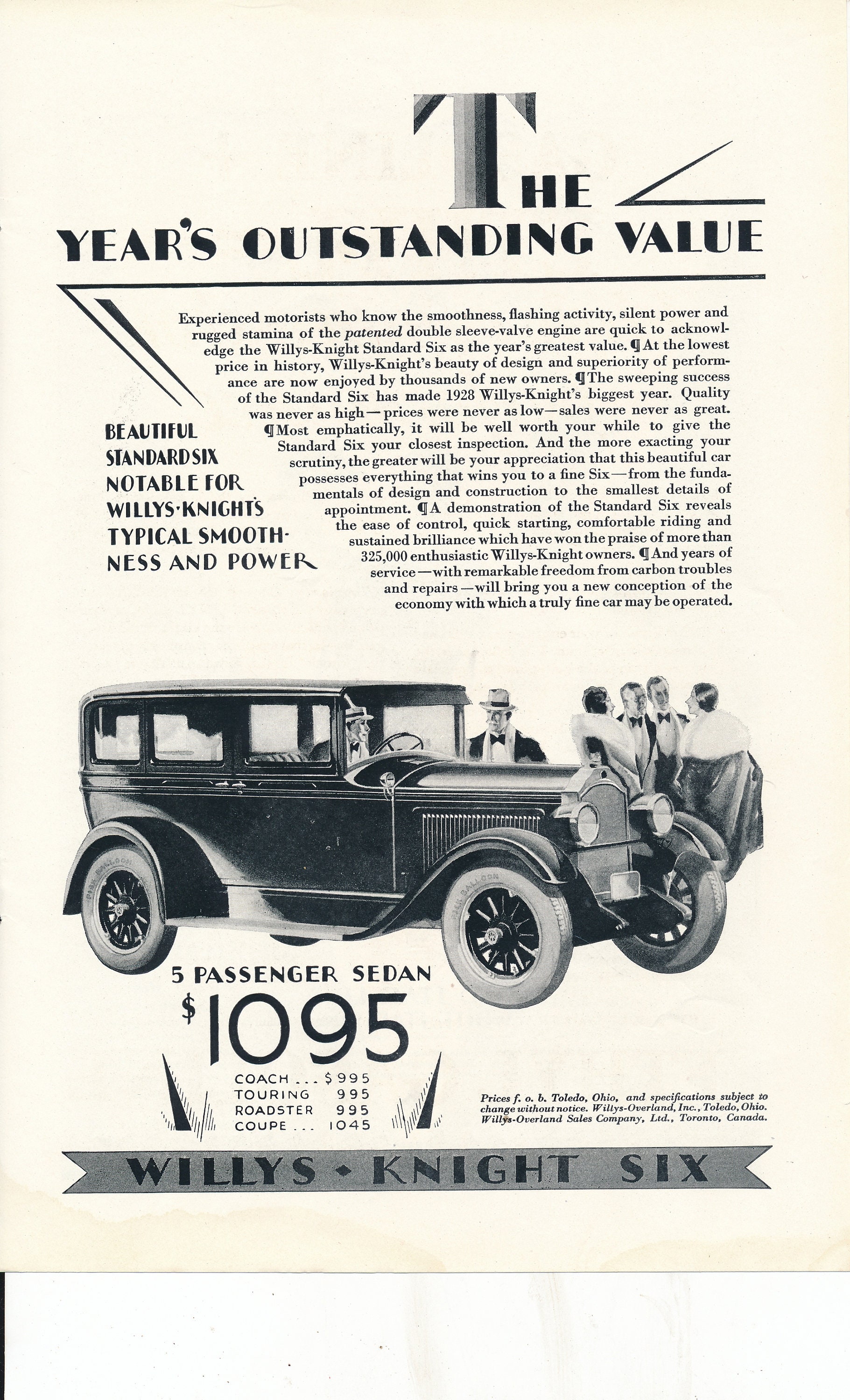3 Vintage Print Ads for Willys-overland Company From the 1900's and ...