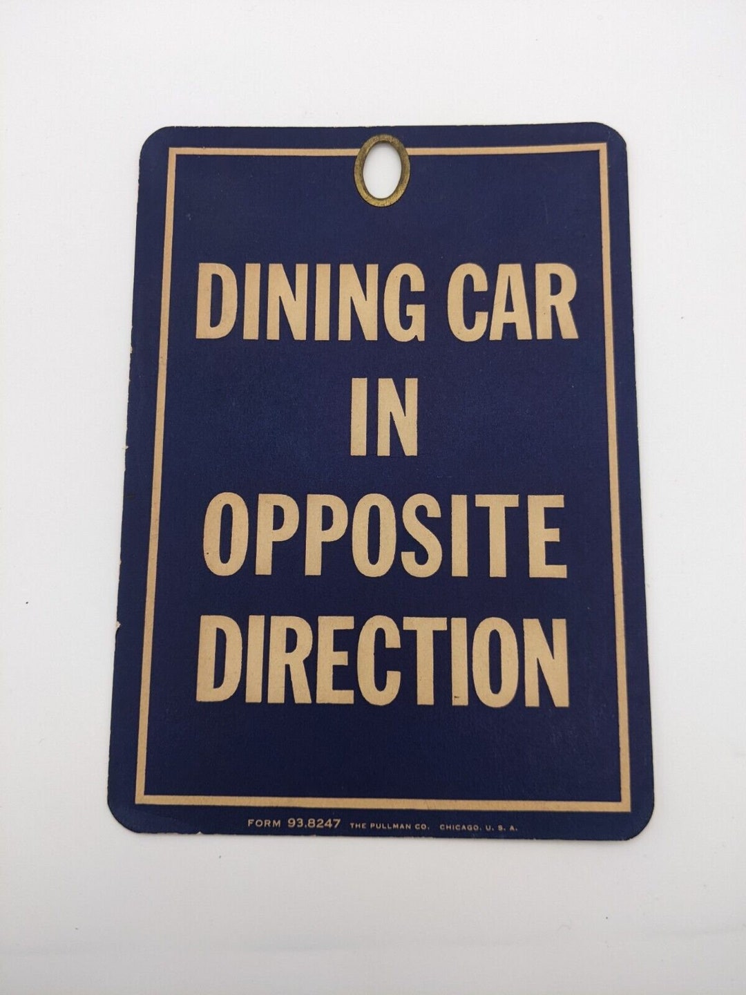 Pullman Company Sign dining Car in Opposite Direction - Etsy