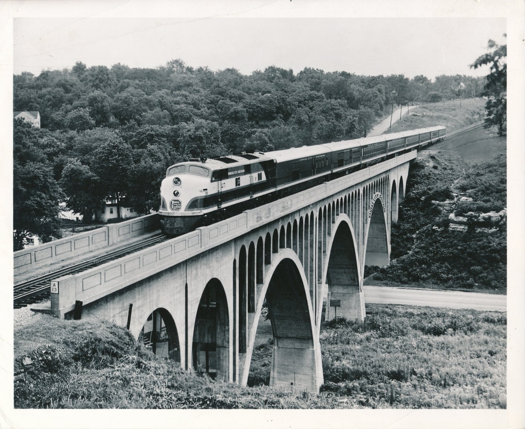 Kansas City Southern Southern Belle 8x10 B&W Glossy PR Photo - Etsy