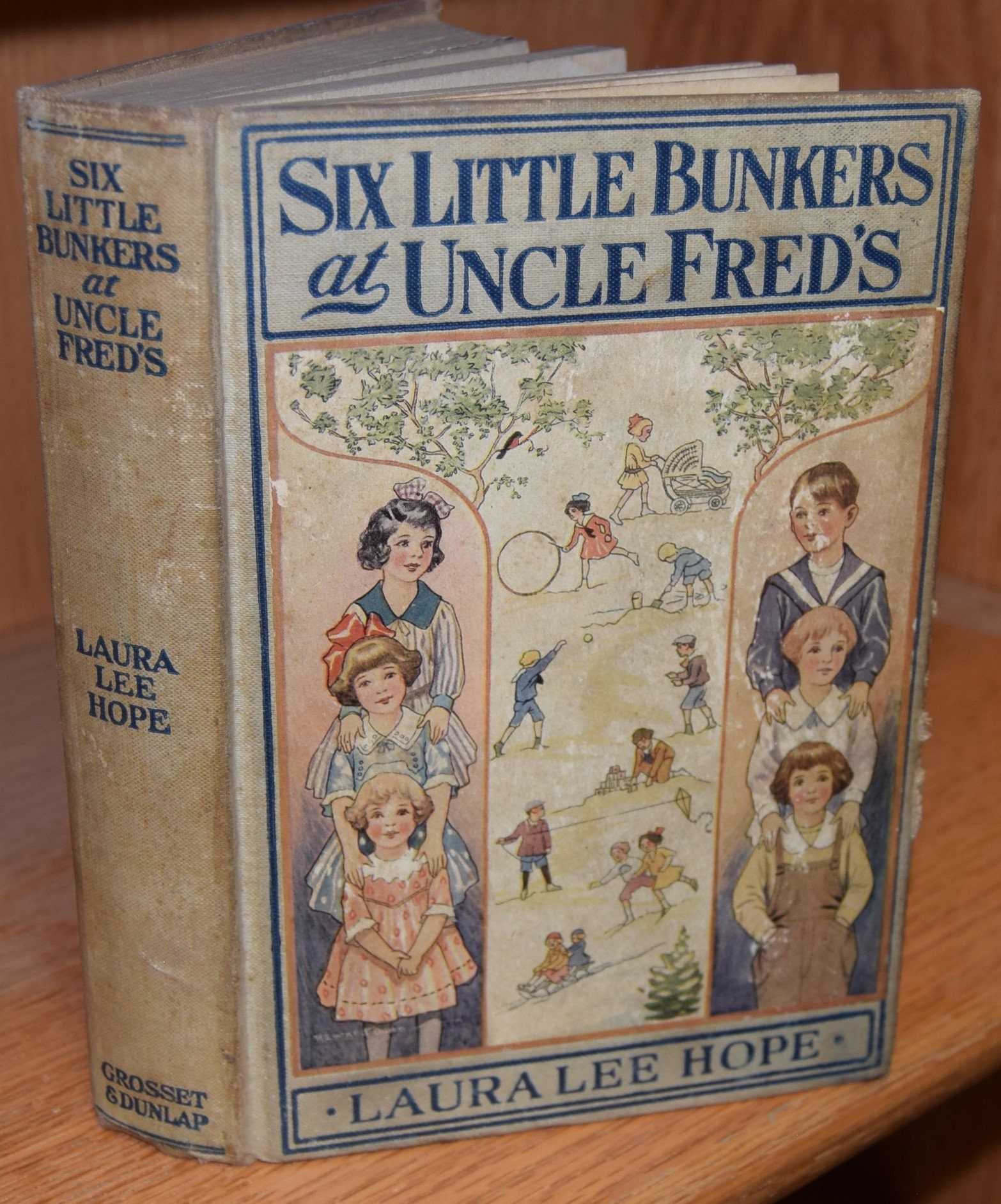 Six Little Bunkers at Uncle Fred's by Laura Lee Hope 1918 - Etsy