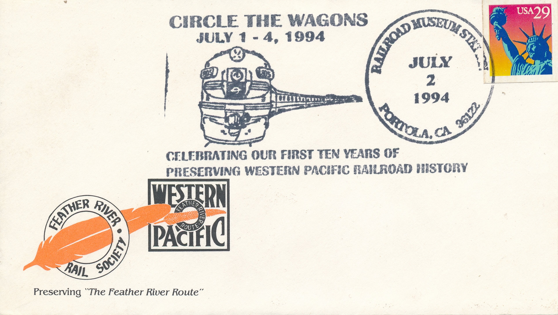 Feather River Rail Society/western Pacific Railroad Museum Circle the ...