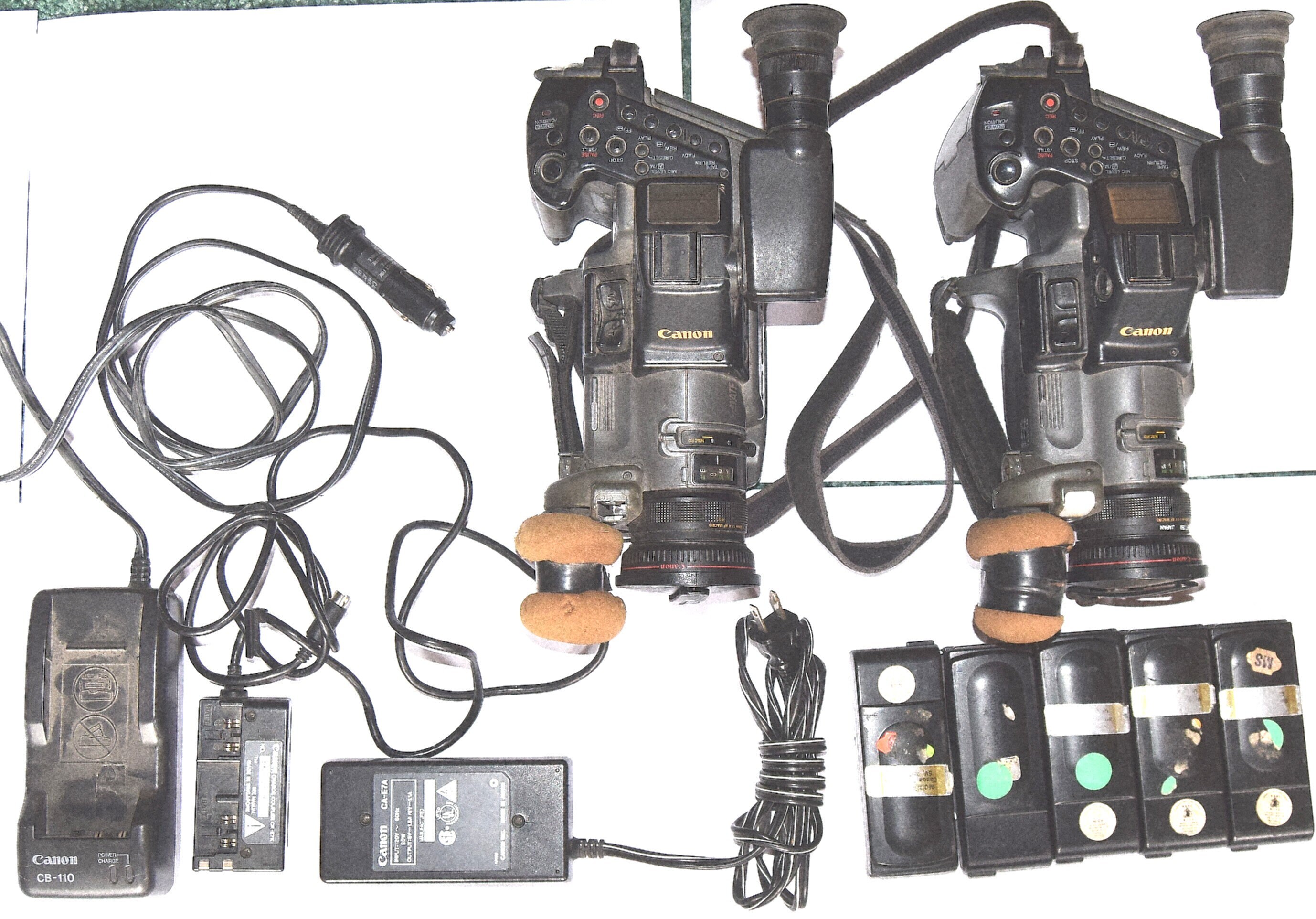 Canon A1 Digital Hi 8 & 8mm Video Camera Lot of 2 - Etsy