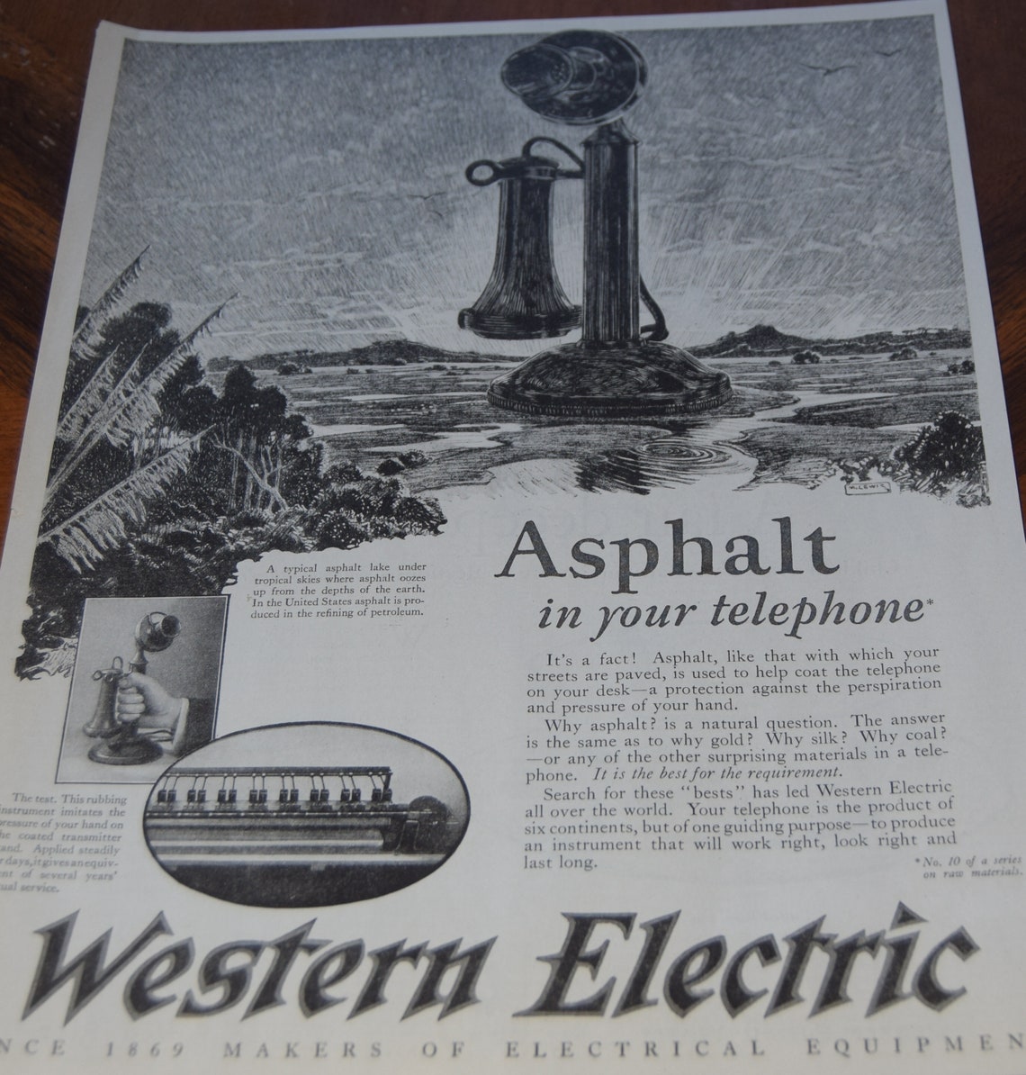 Telephones Ads: Vintage Magazine Print Ad's Early 1900's Related to ...