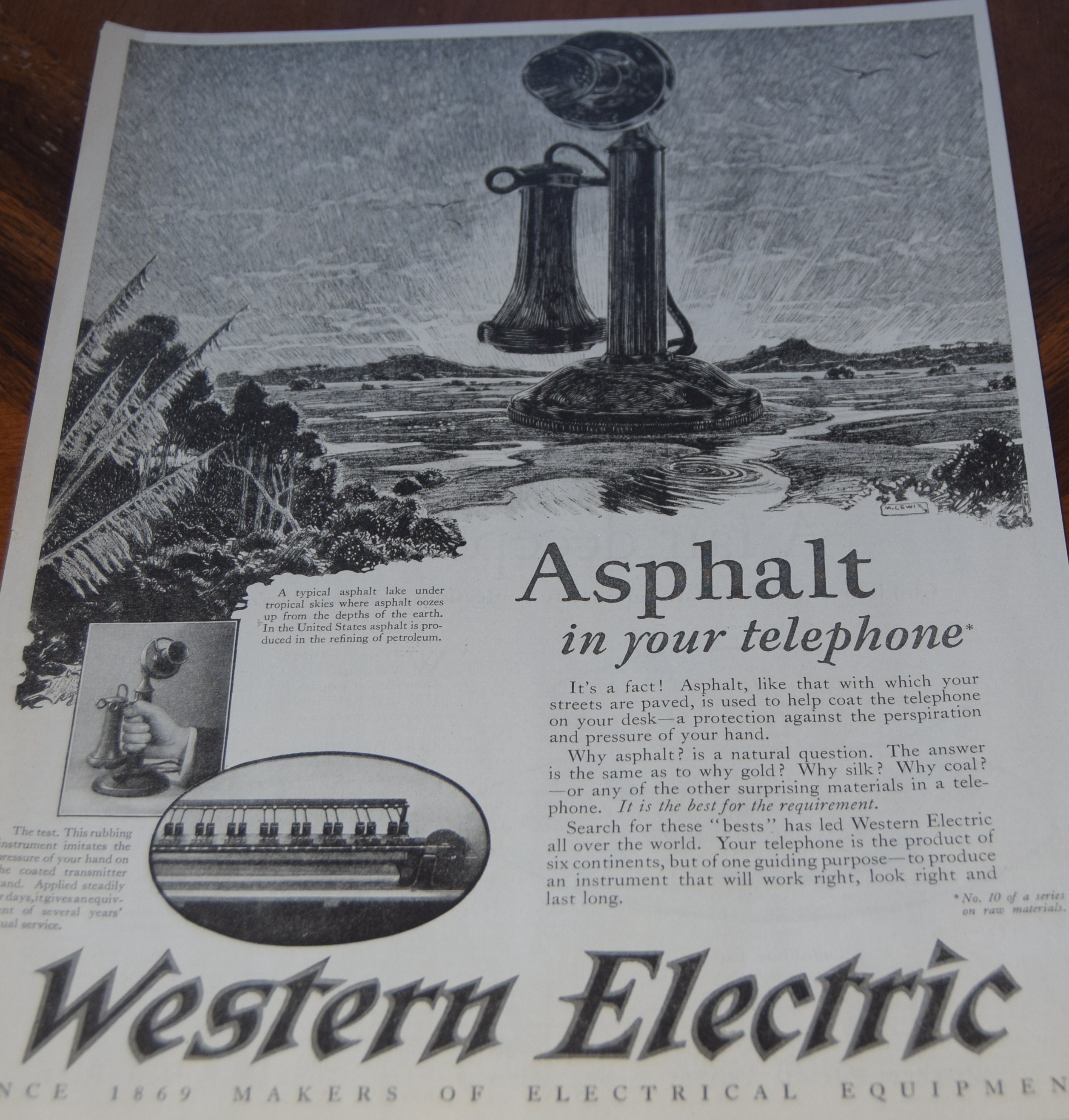 Telephones Ads: Vintage Magazine Print Ad's Early 1900's Related to ...