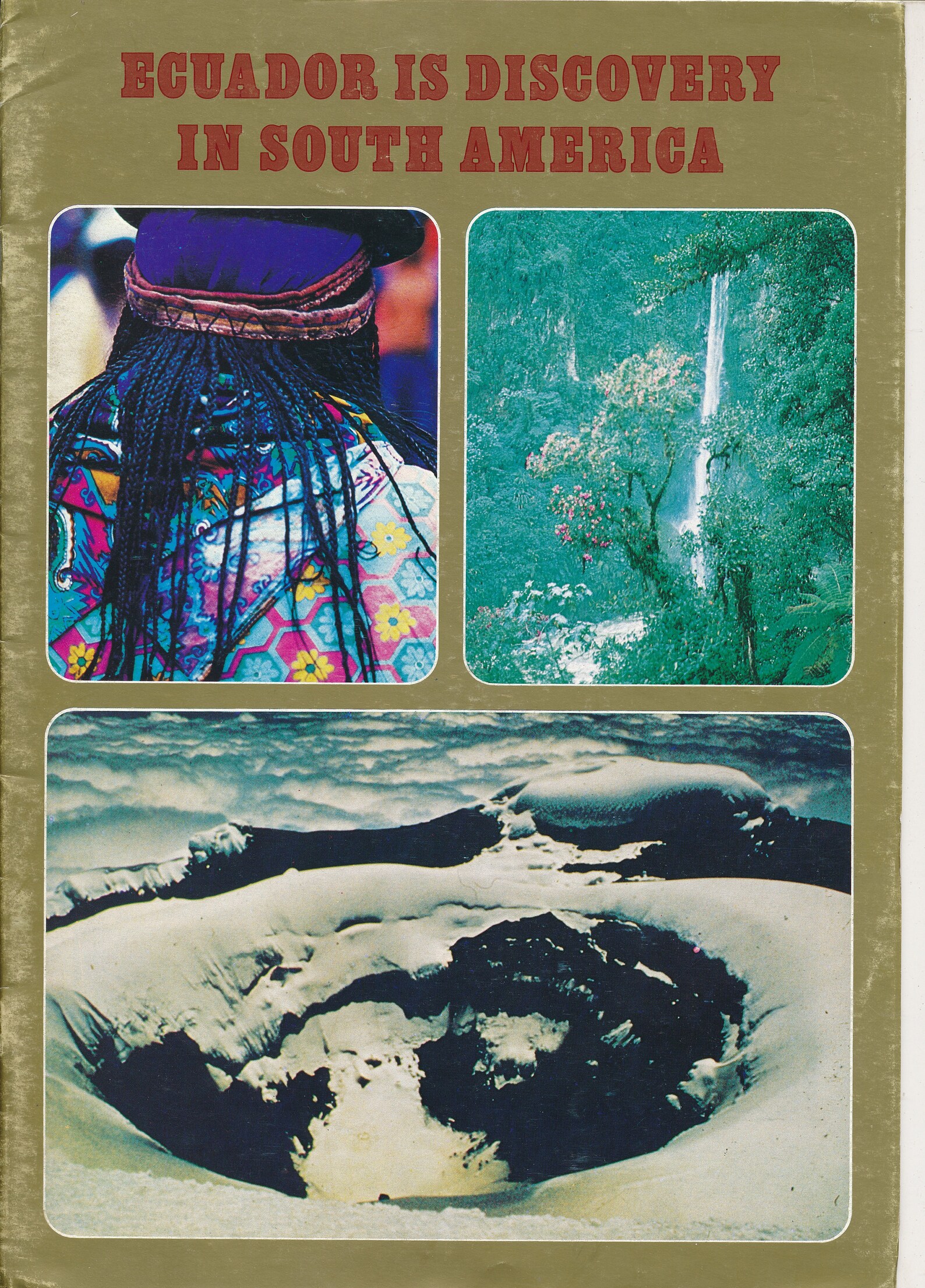 Ecuador Travel Brochures and Publications Lot of 6 Items From the 1990 ...