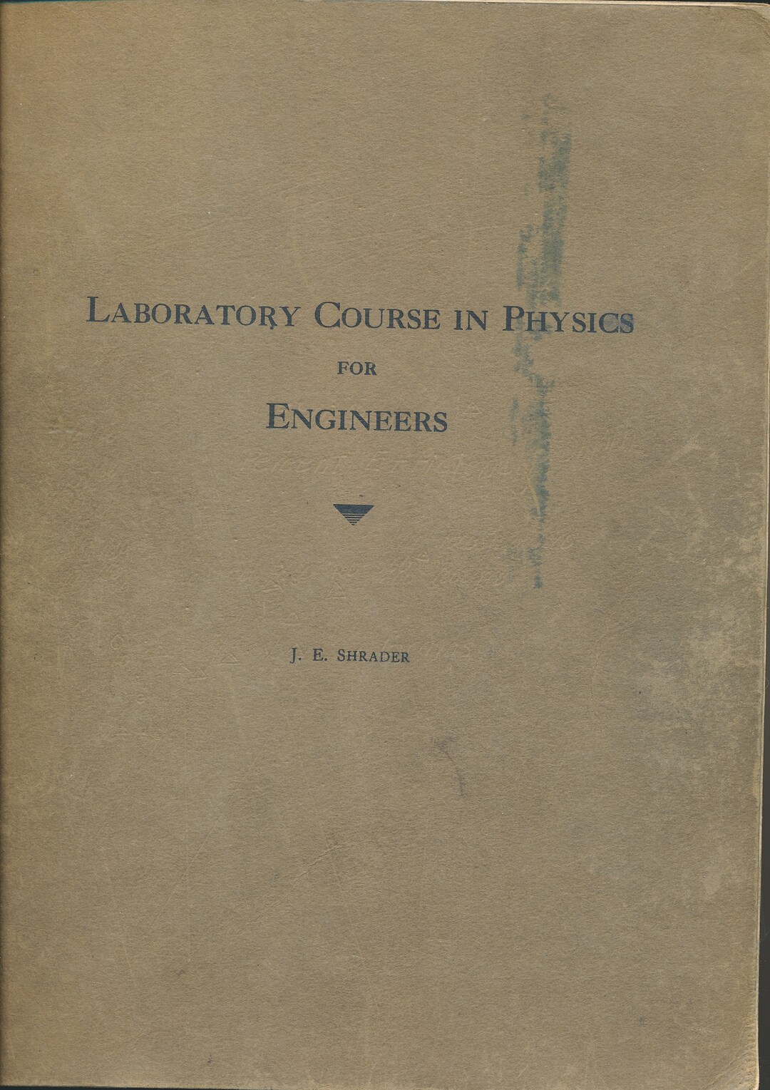 Drexel Laboratory Manual in Physics With Many Hand Written Notes 1930 ...