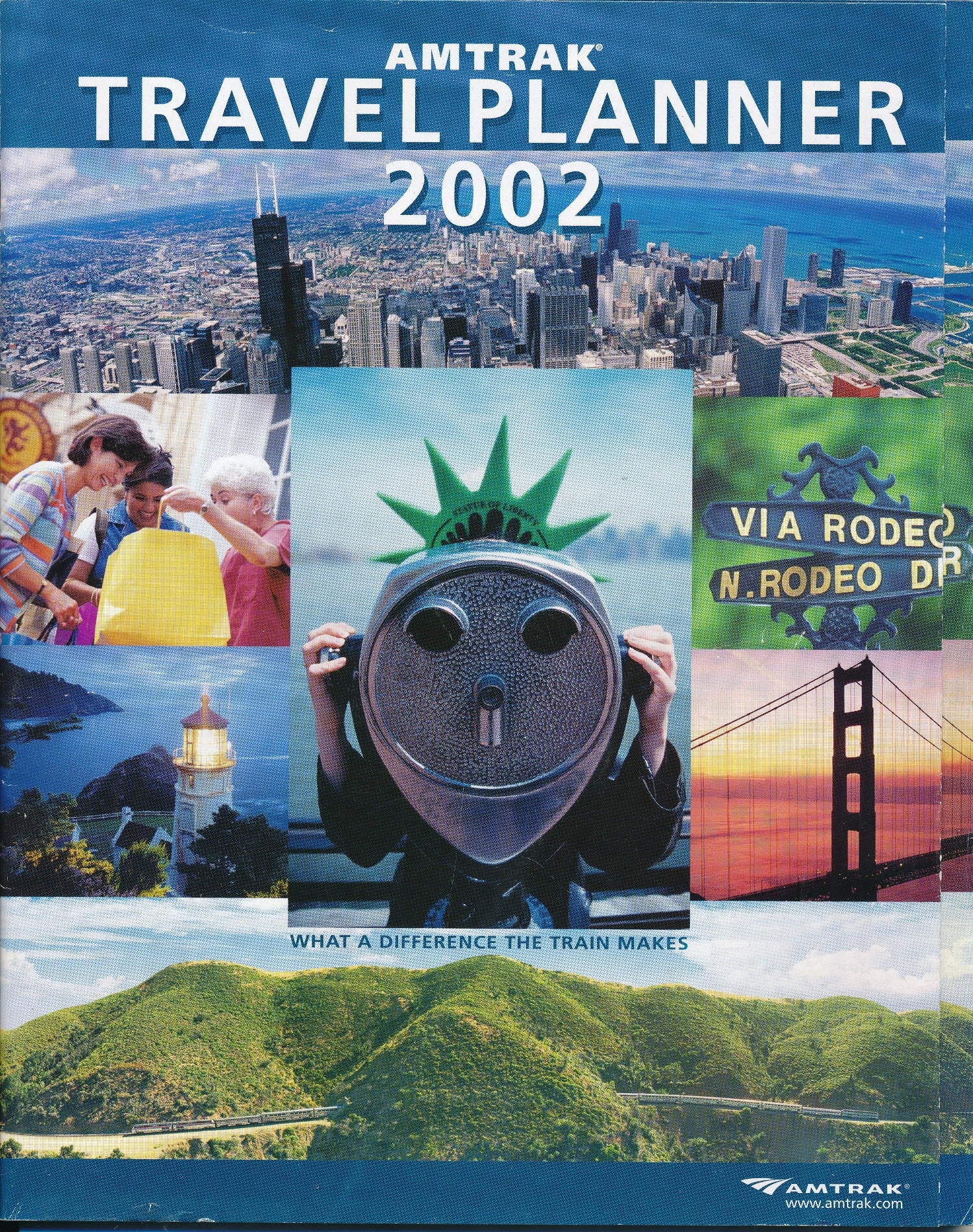 Amtrak Vacations 2006-07, Amtrak Travel Planner 2002, Amtrak America ...