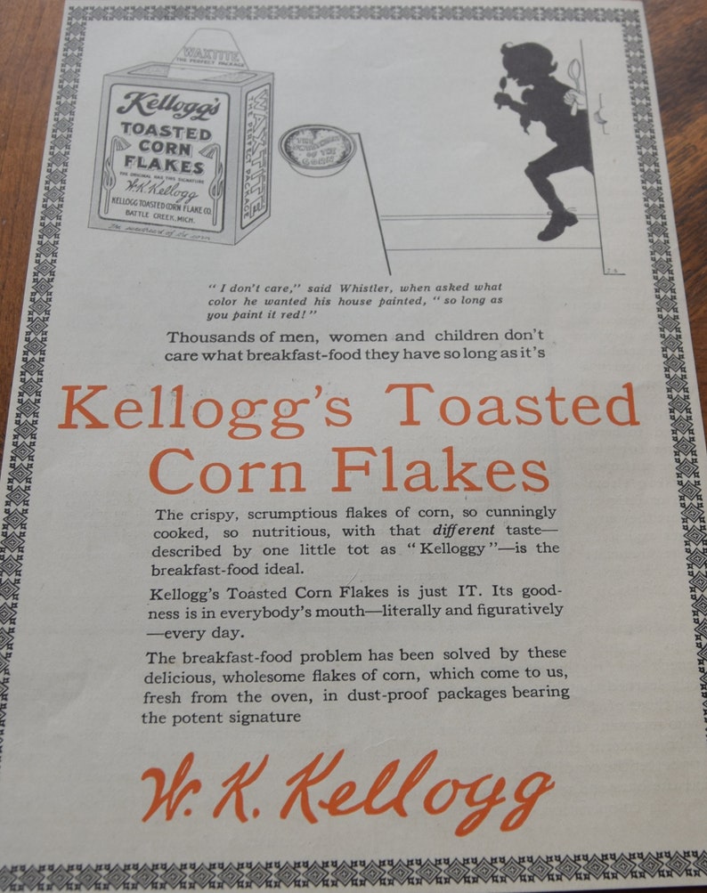 Vintage Antique Magazine Print Ad's 1900's Assortment of Sizes Lot of 3 ...