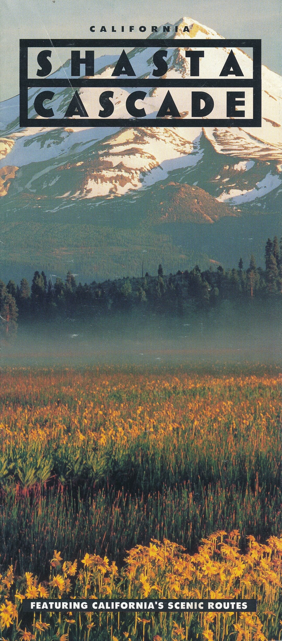 California Shasta Cascade Brochure - Etsy