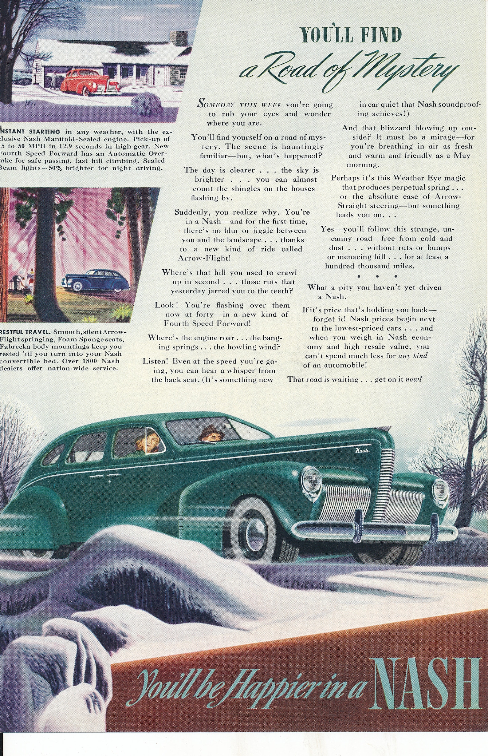 2 Vintage Nash Print Ads From the 1940s and 1950s - Etsy