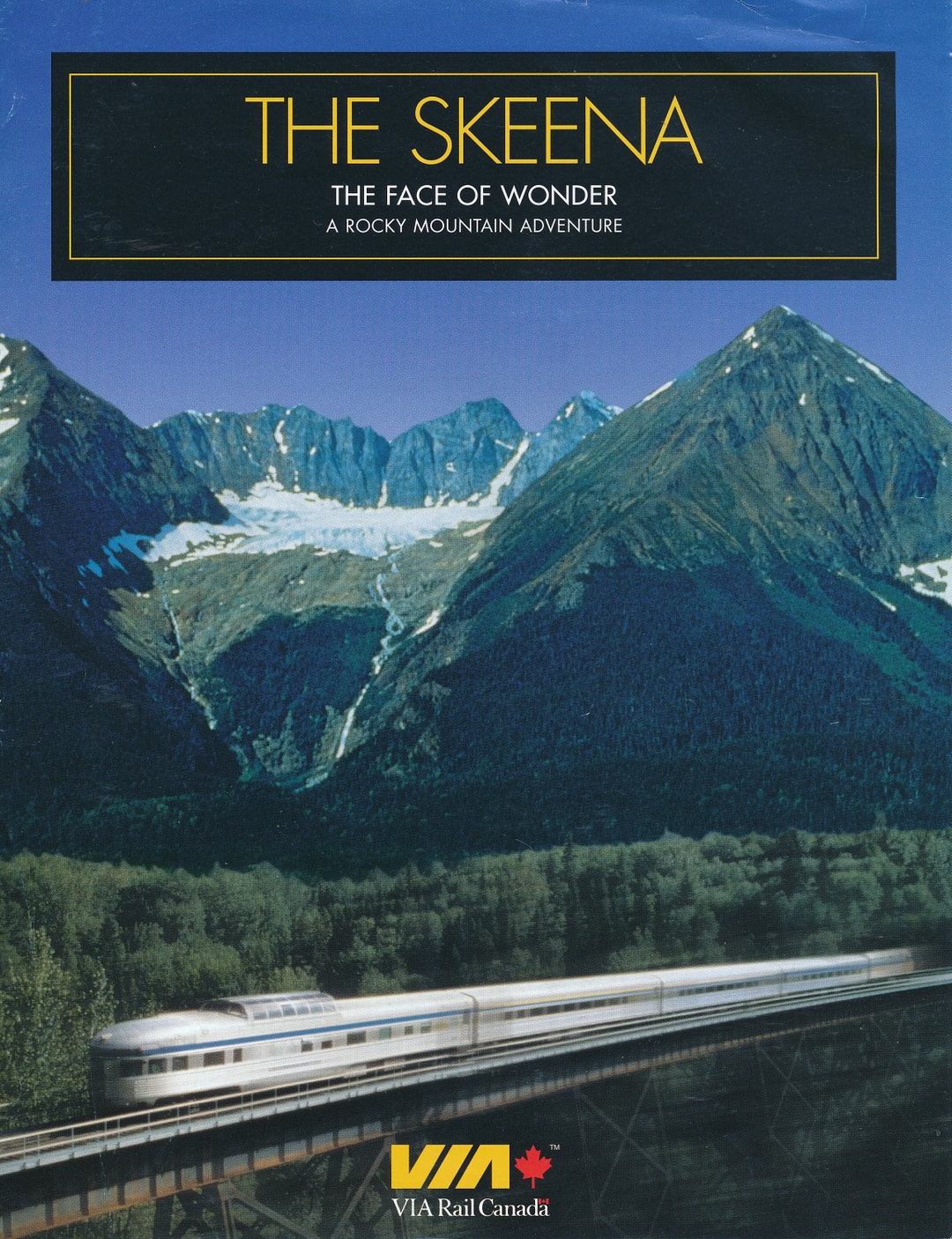 Via Rail Canada 2 Flyers on the Skeena Passenger Train - Etsy