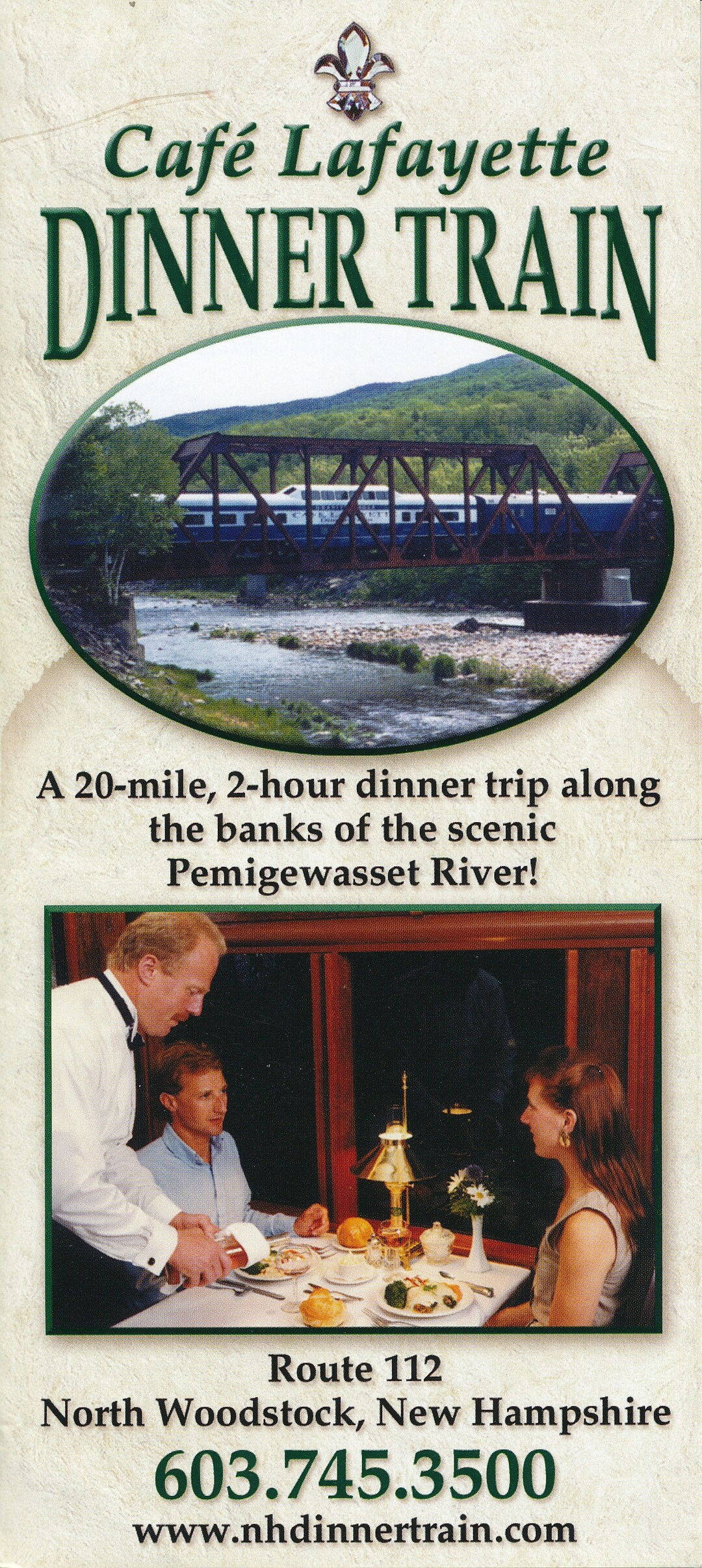 Cafe Lafayette Dinner Train Lot of 2 Brochures - Etsy