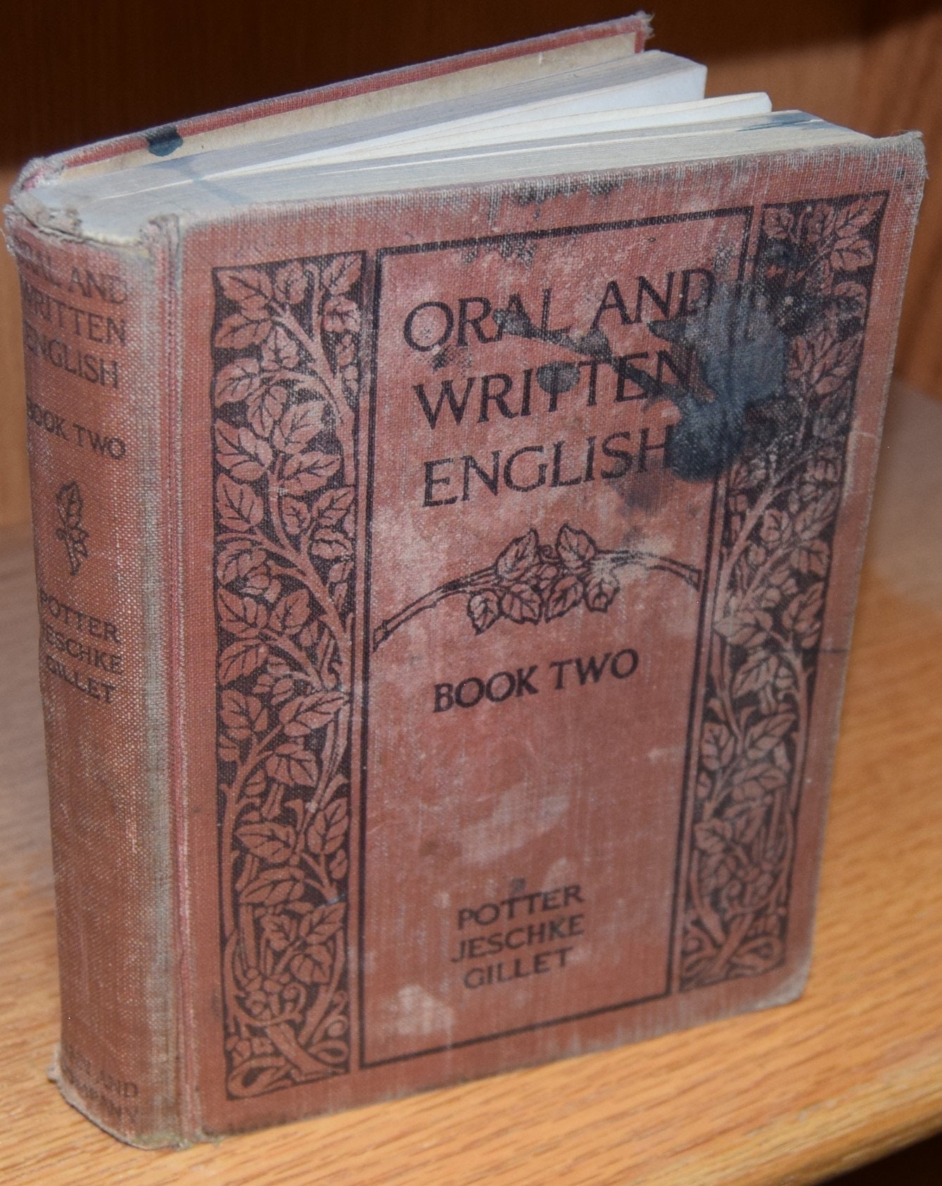 Oral and Written English Book Two by Milton Potter Ginn and Company ...