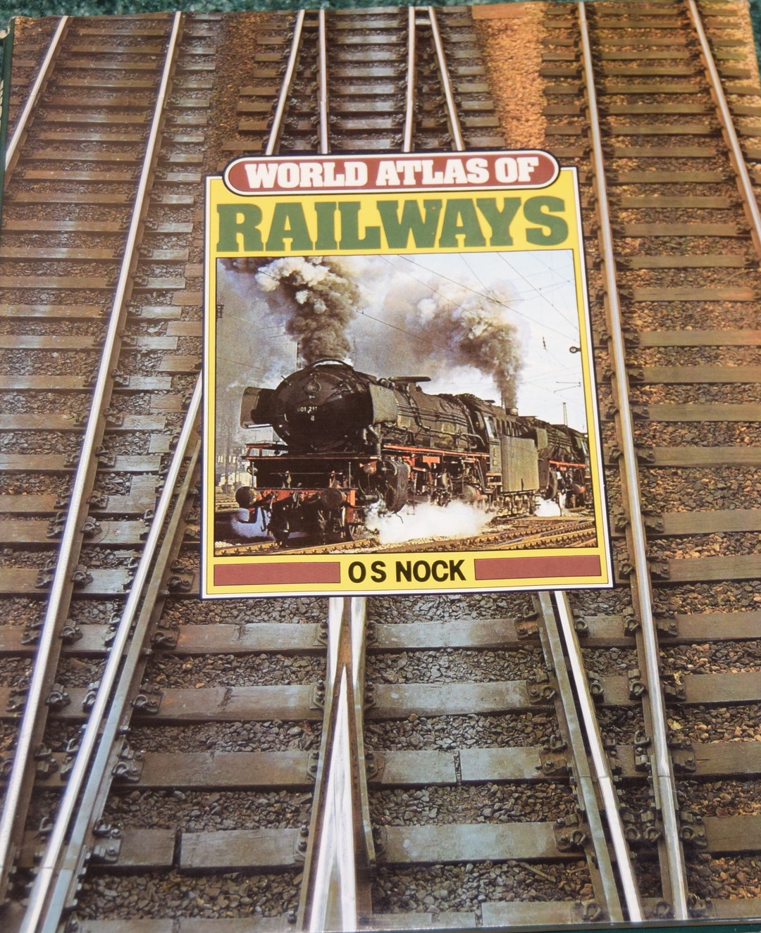 World Atlas of Railways by OS Nock 1983 - Etsy