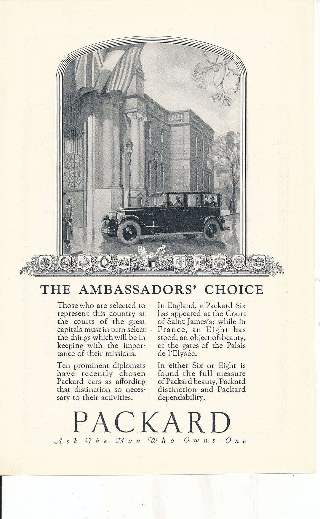 4 Vintage Packard Print Ads From the 1920's - Etsy