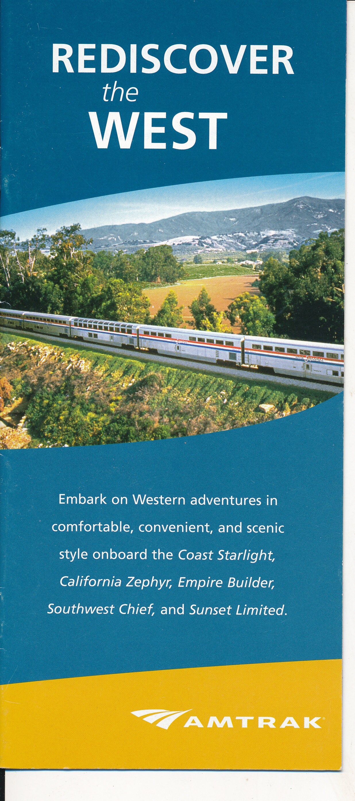 Amtrak West Coast Brochures and Timetables Lot of 10 Items - Etsy