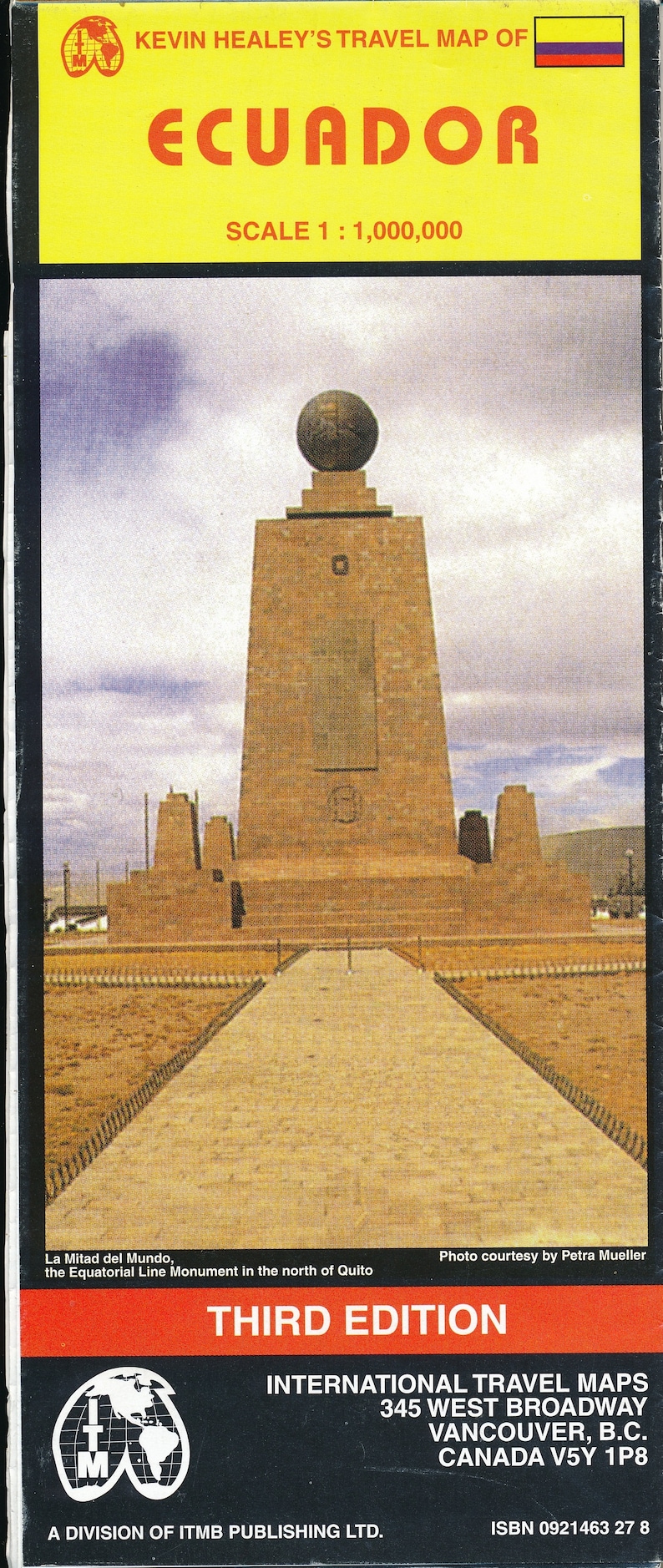 Ecuador Maps Lot of 2 Road Maps - Etsy