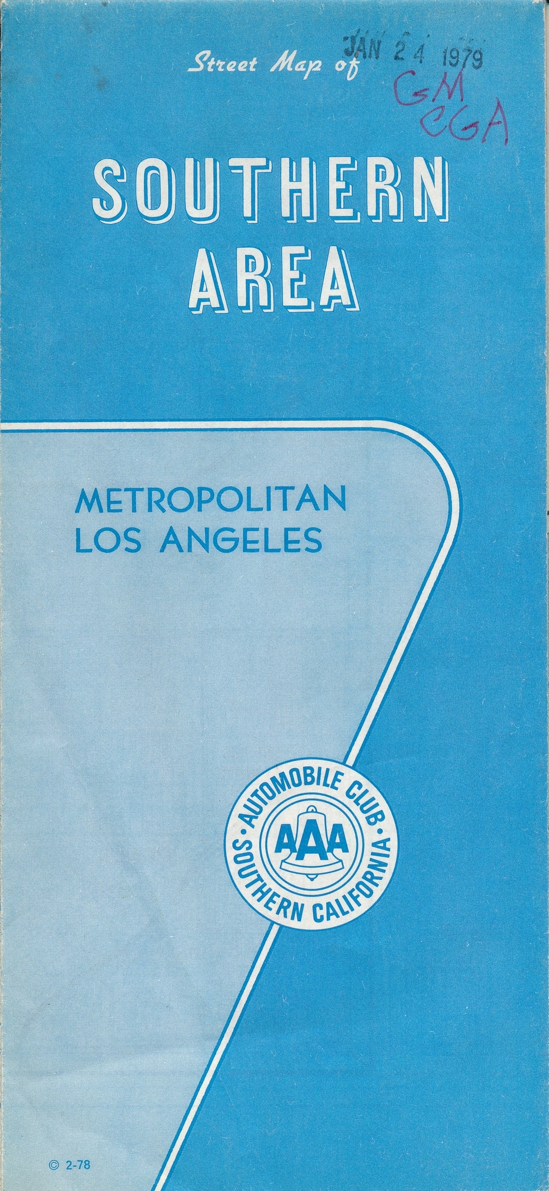 Vintage AAA Maps of Southern California Lot of 5 1960's - Etsy