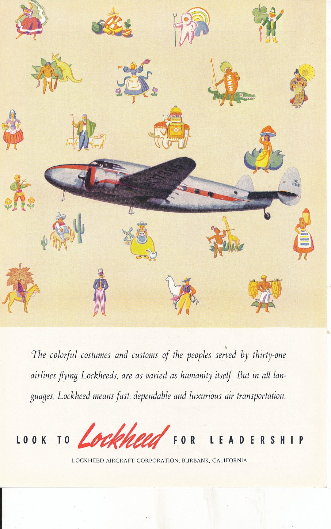 Lockheed Constellation 3 Magazine Ads From the 1950s - Etsy