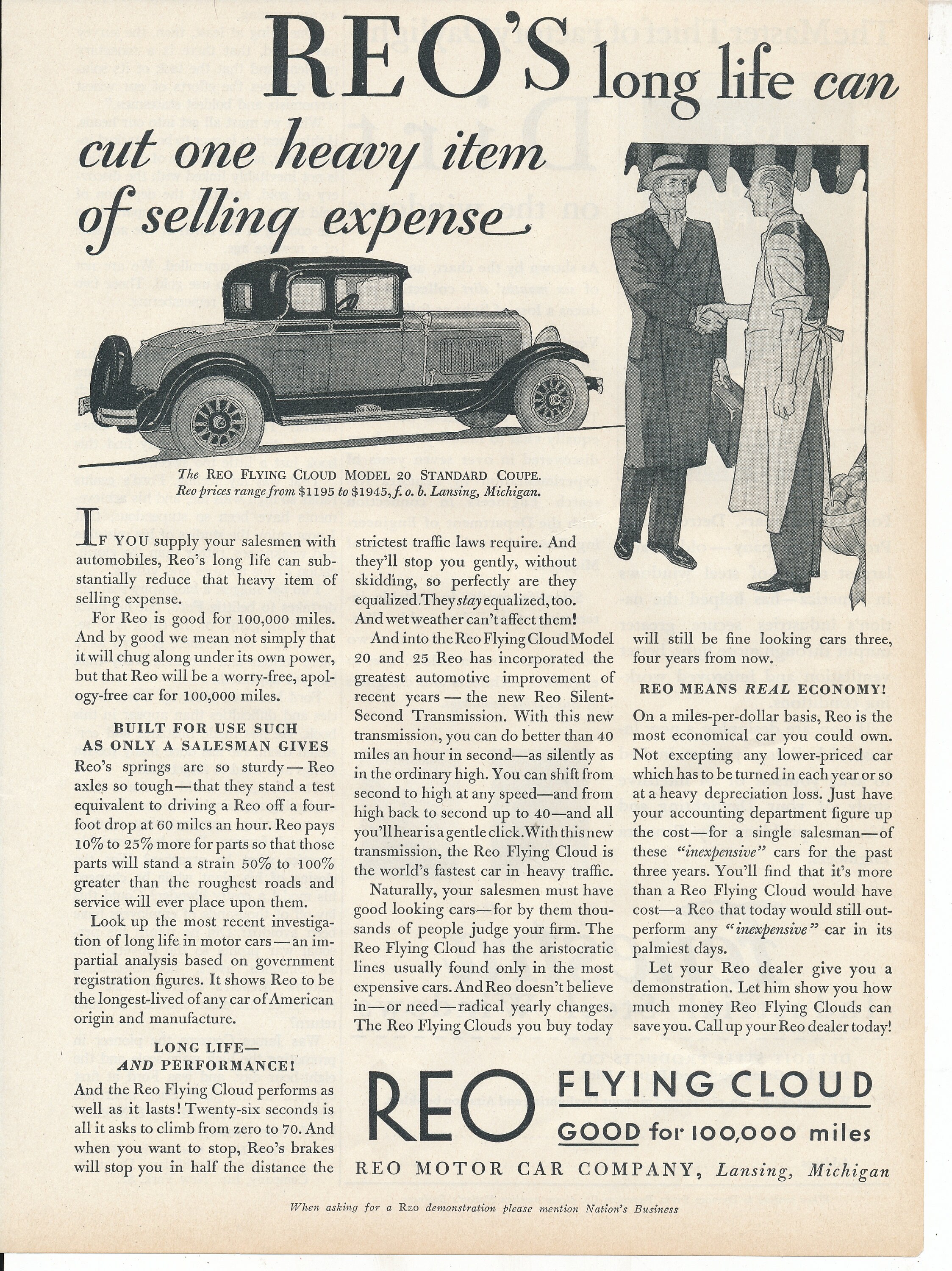 3 Vintage Reo Motor Car Print Ads From 1900's 1920's and 1930's - Etsy