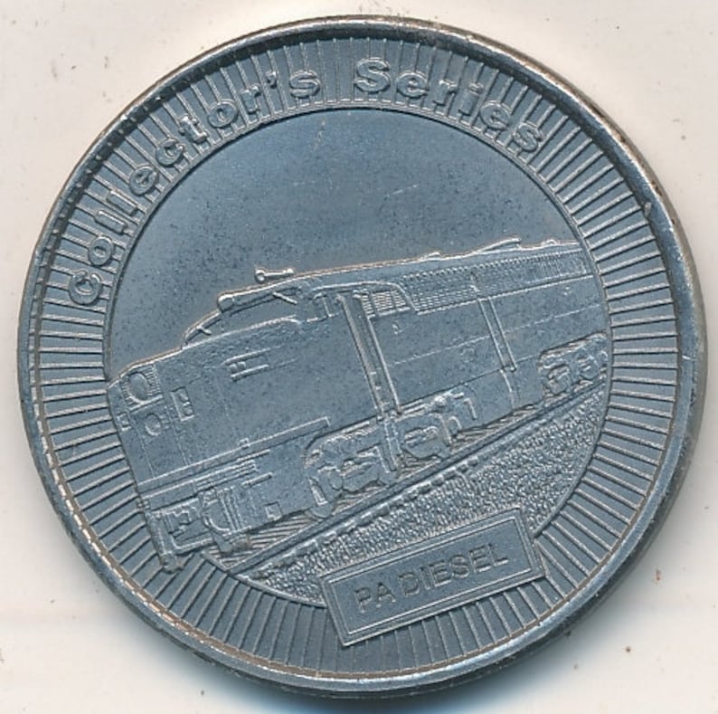 Trains Magazine Railroading Coin Collectors Series for the PA Diesel ...