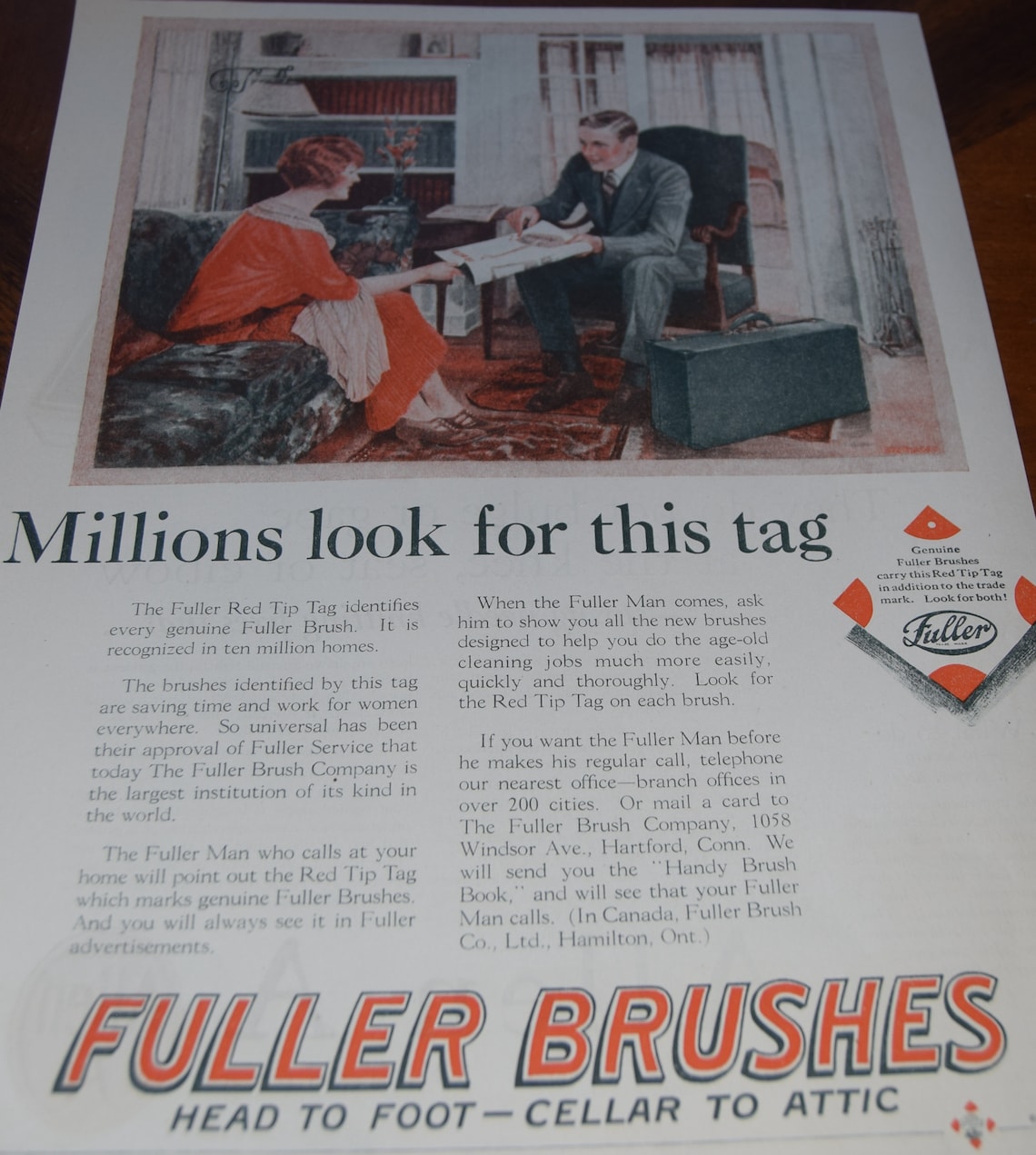 Vintage Magazine Print Ad's Early 1900's for Paint and Related Items ...