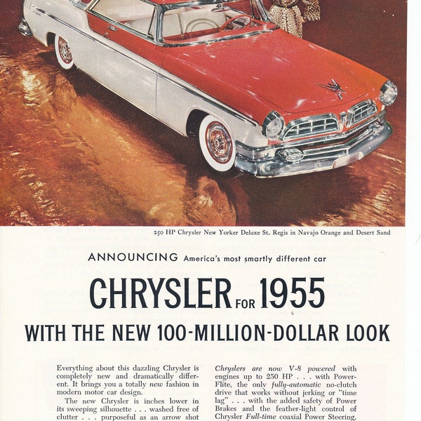 1955 Vintage Ad - Etsy