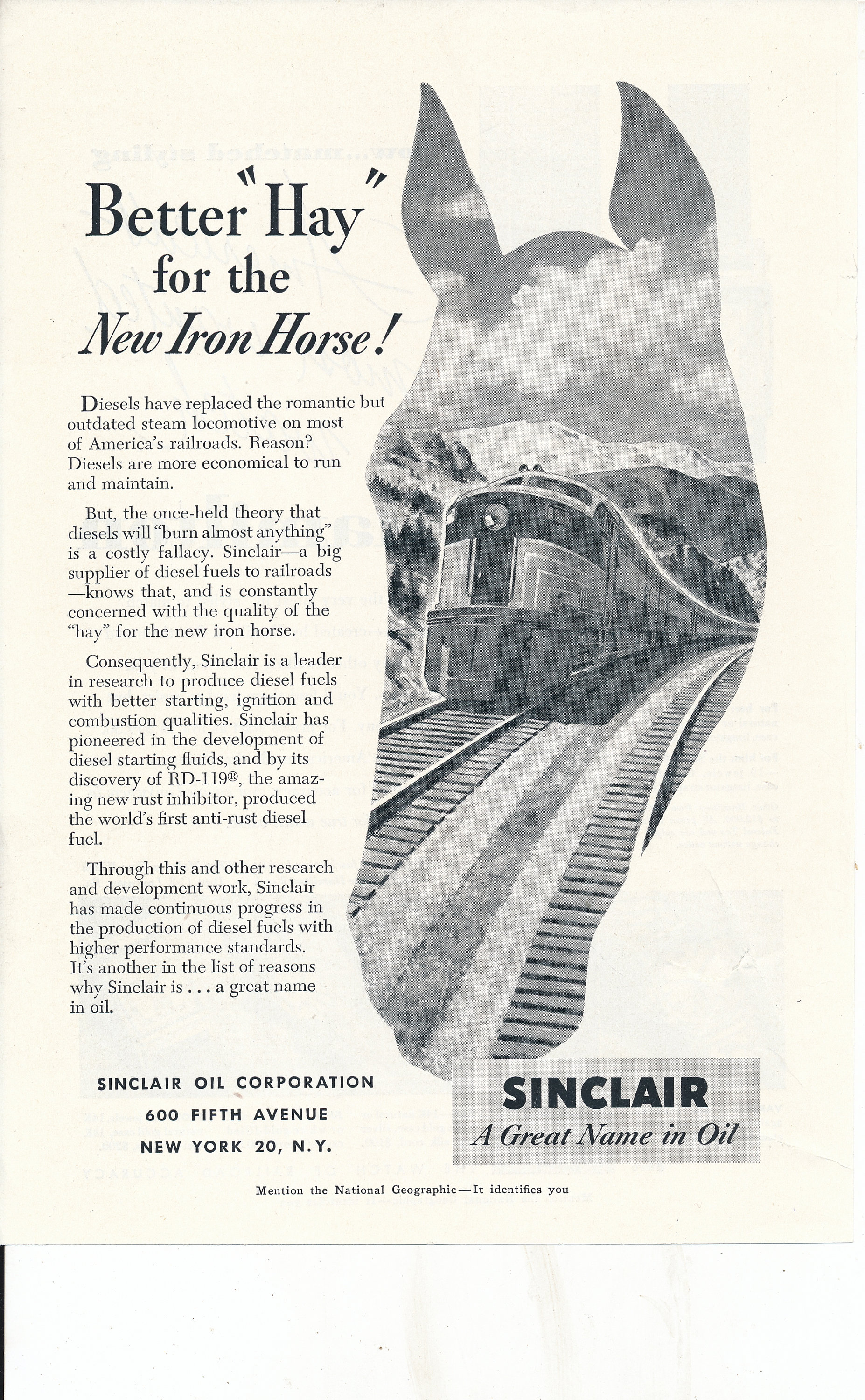 8 Vintage Railroad Related Magazine Ads From 1900 to 1970's - Etsy