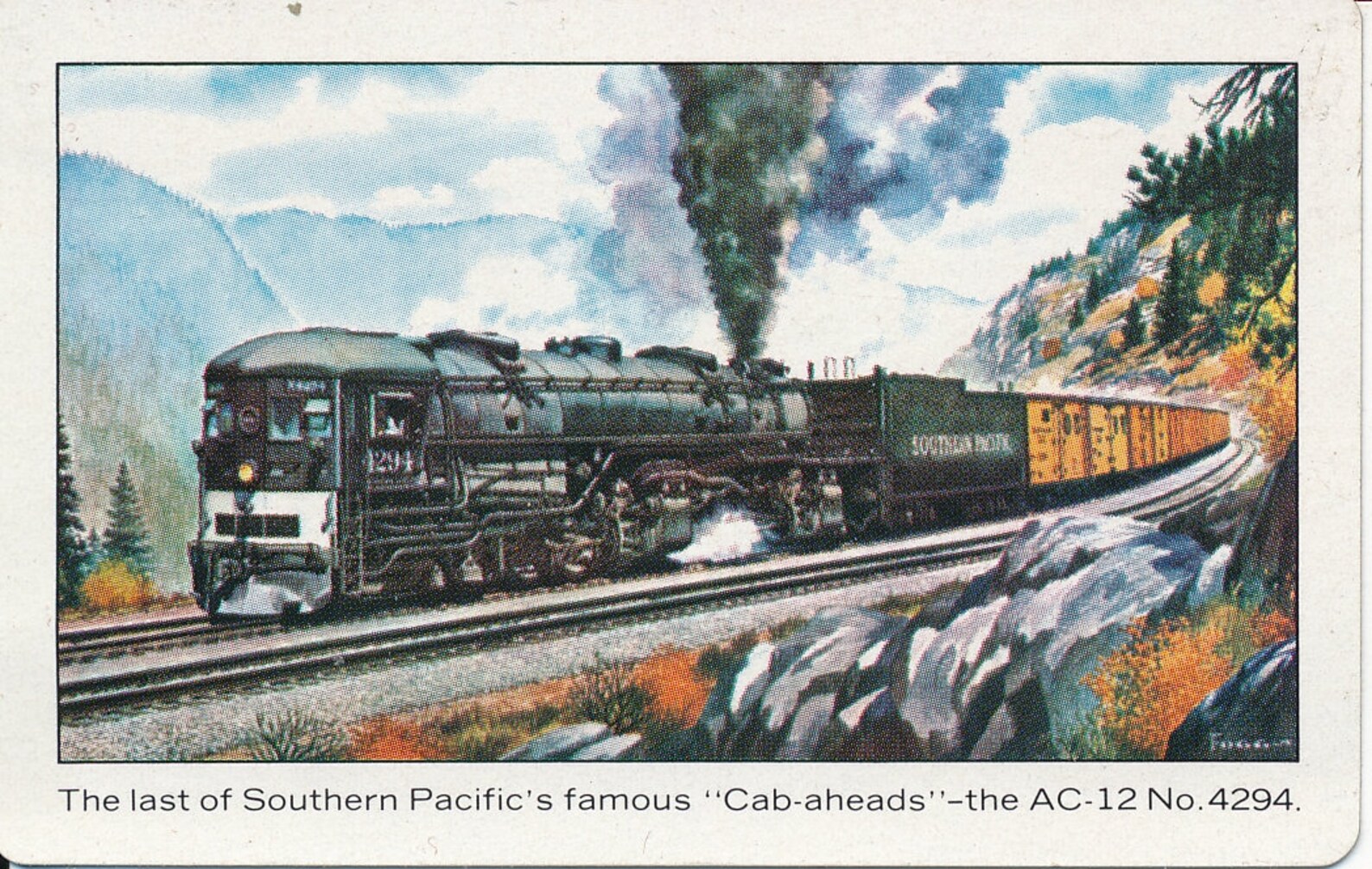Southern Pacific Railroad 1975 Pocket Calendar - Etsy