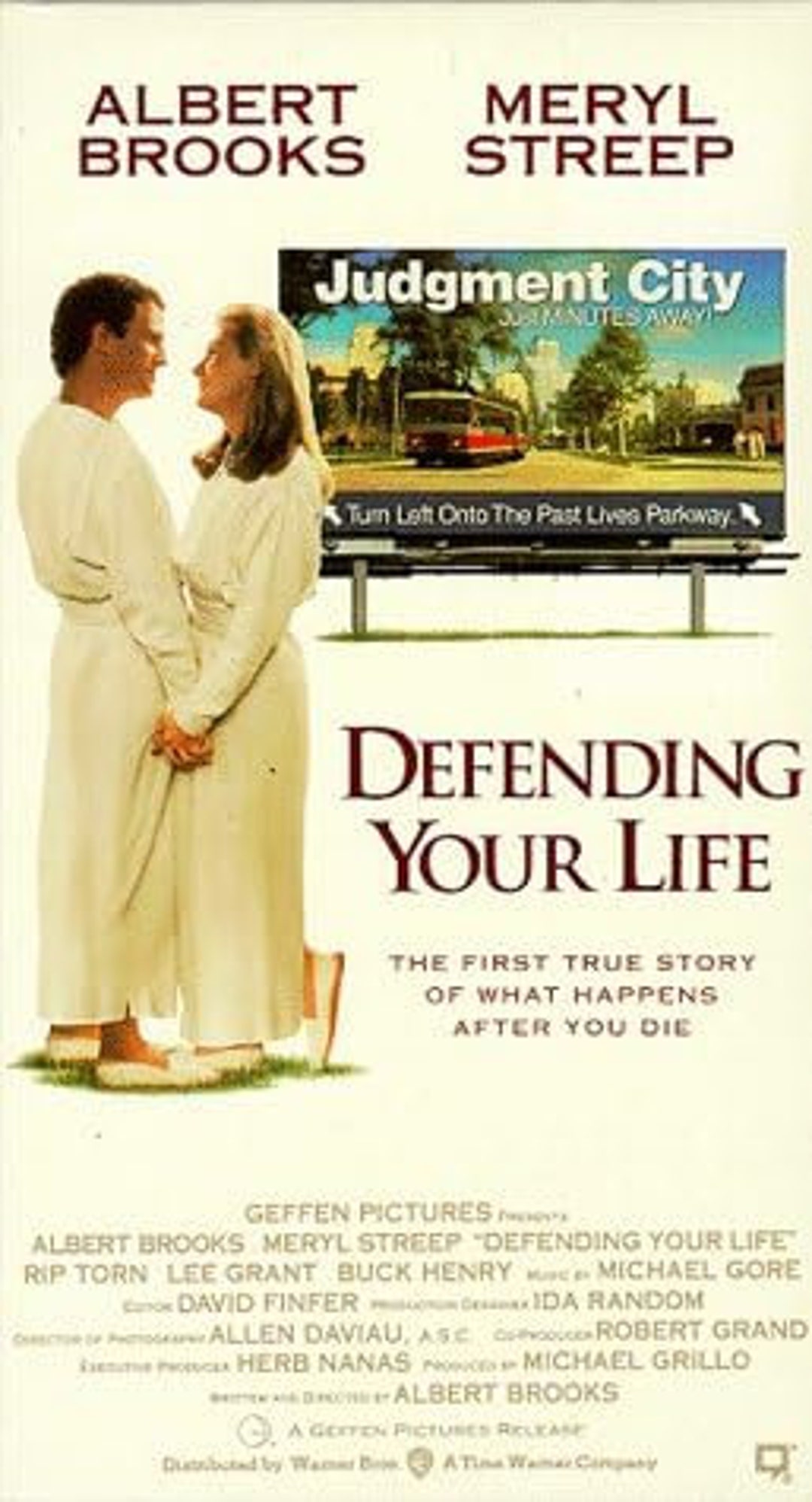 VHS Defending Your Life 1991 VHS Albert Brooks and Meryl Streep - Etsy