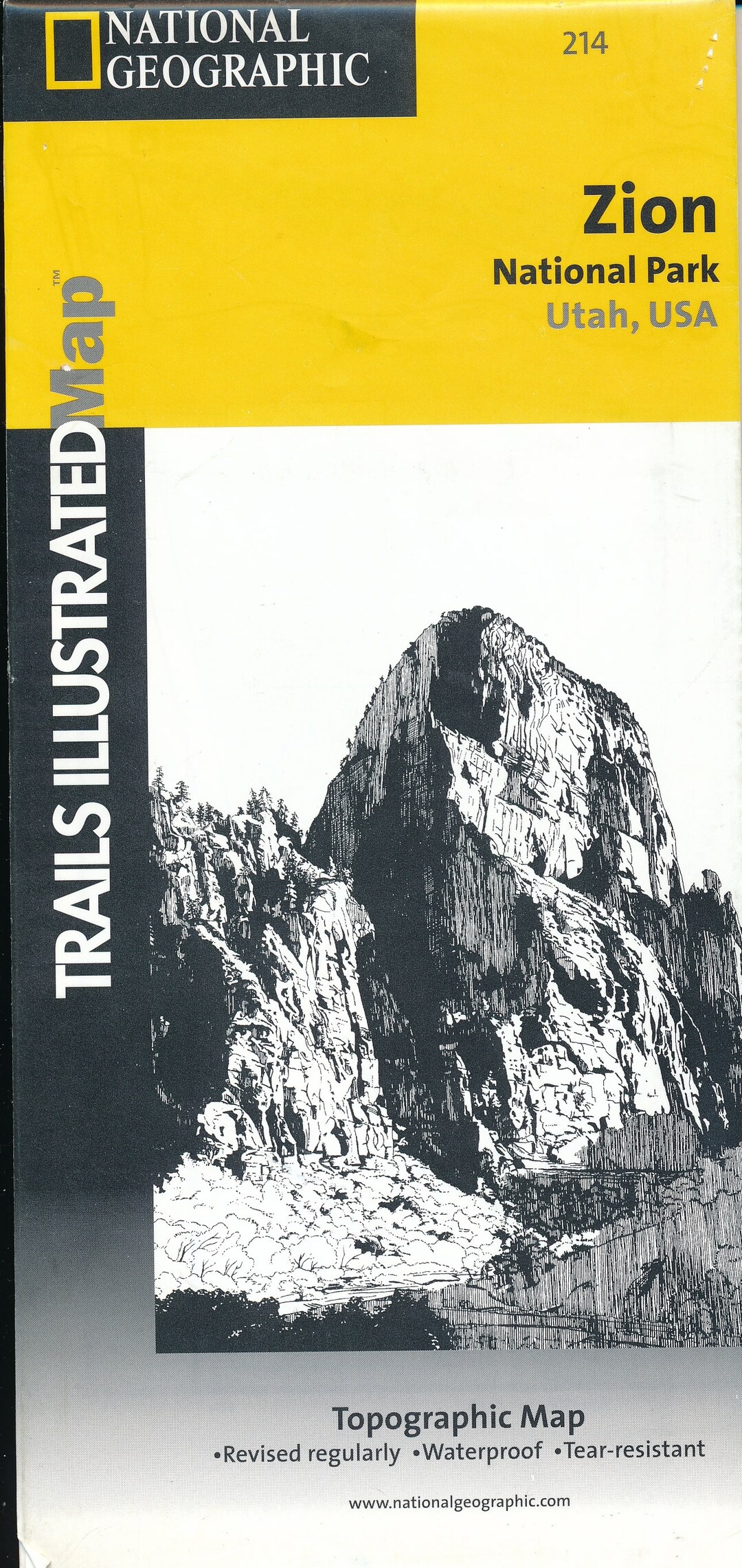 US National Parks of Utah by National Geographic Lot of 4 Maps: Zion ...