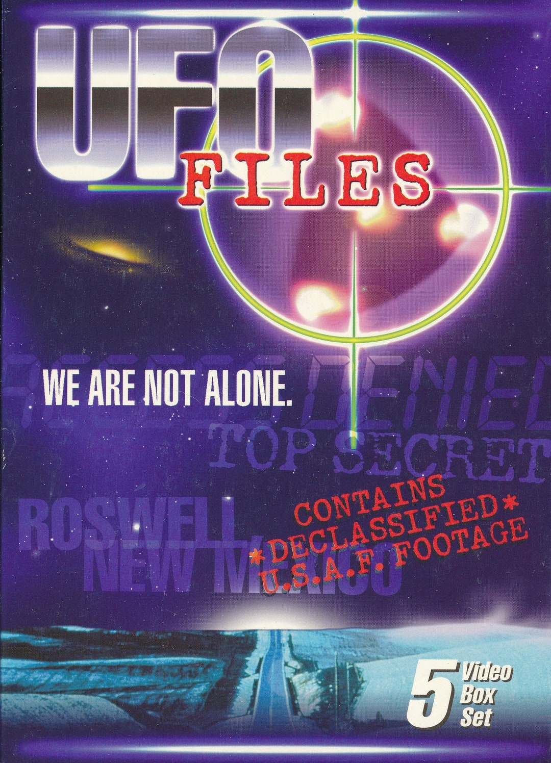 UFO Files 5 Video Box Set VHS - Etsy
