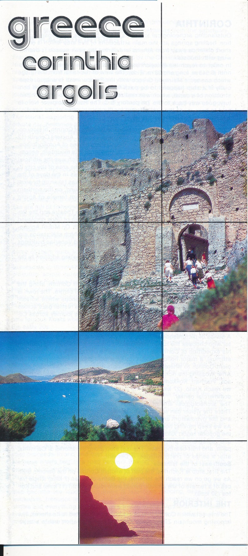 Greece Lot of 7 Brochures and a Map From the 1980's and 1990's - Etsy
