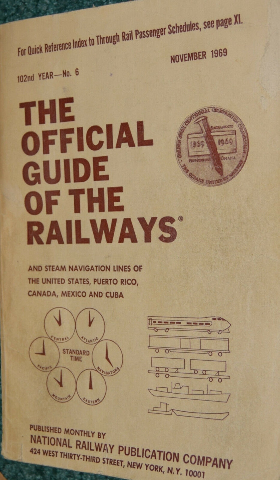 Official Guide of the Railways 13 Different Issues to Choose From. - Etsy