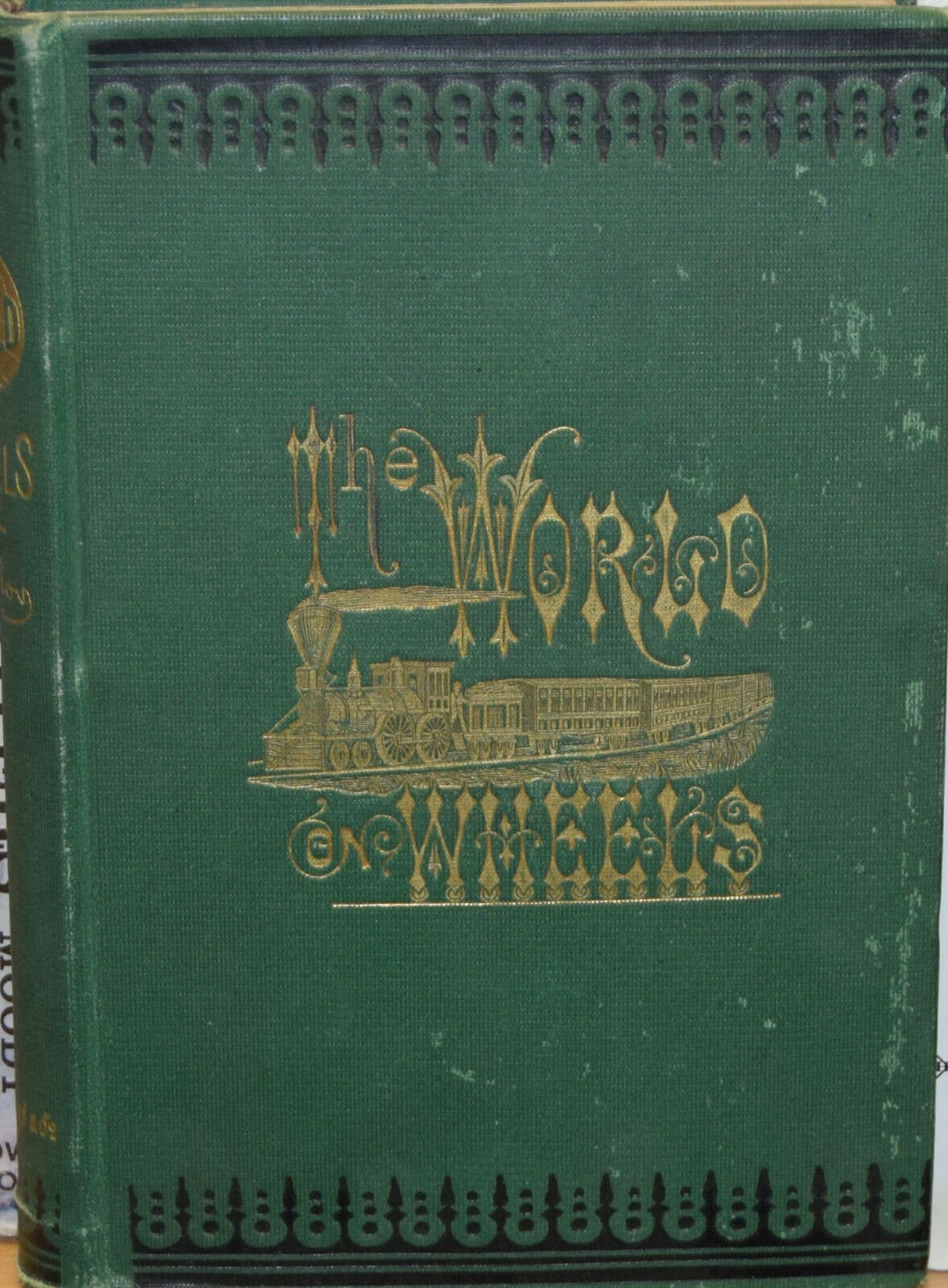 The World on Wheels First Edition 1874 - Etsy