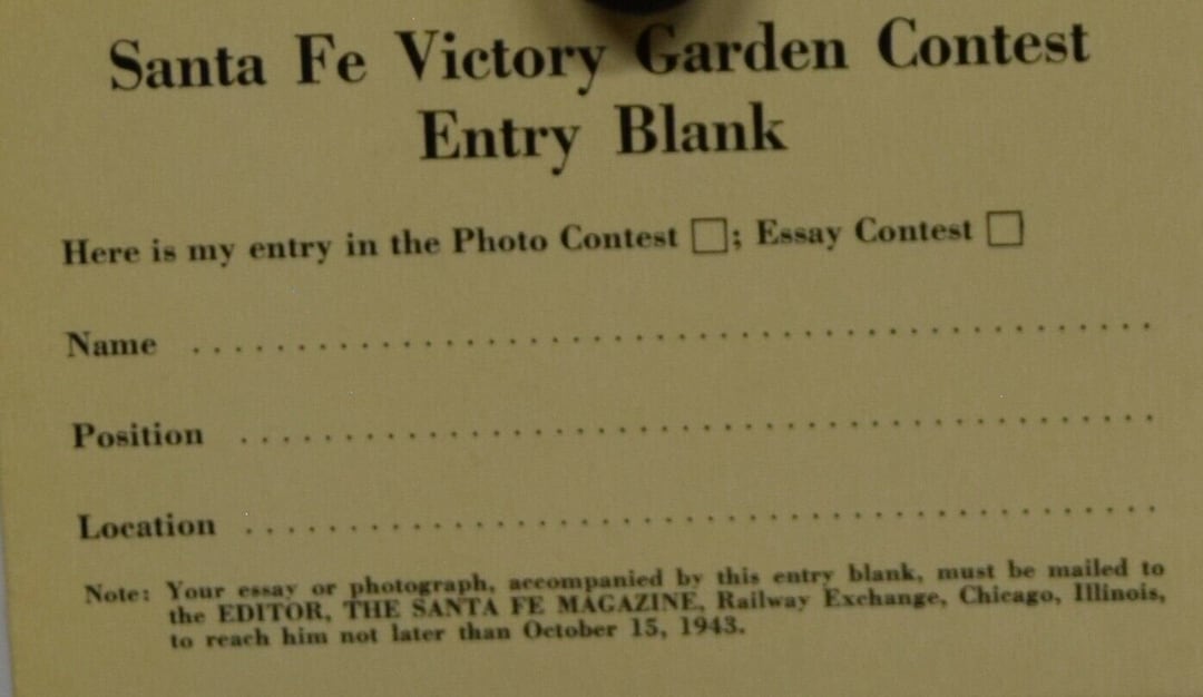 Santa Fe Railway Assortment of Paper Items Lot of 8 - Etsy