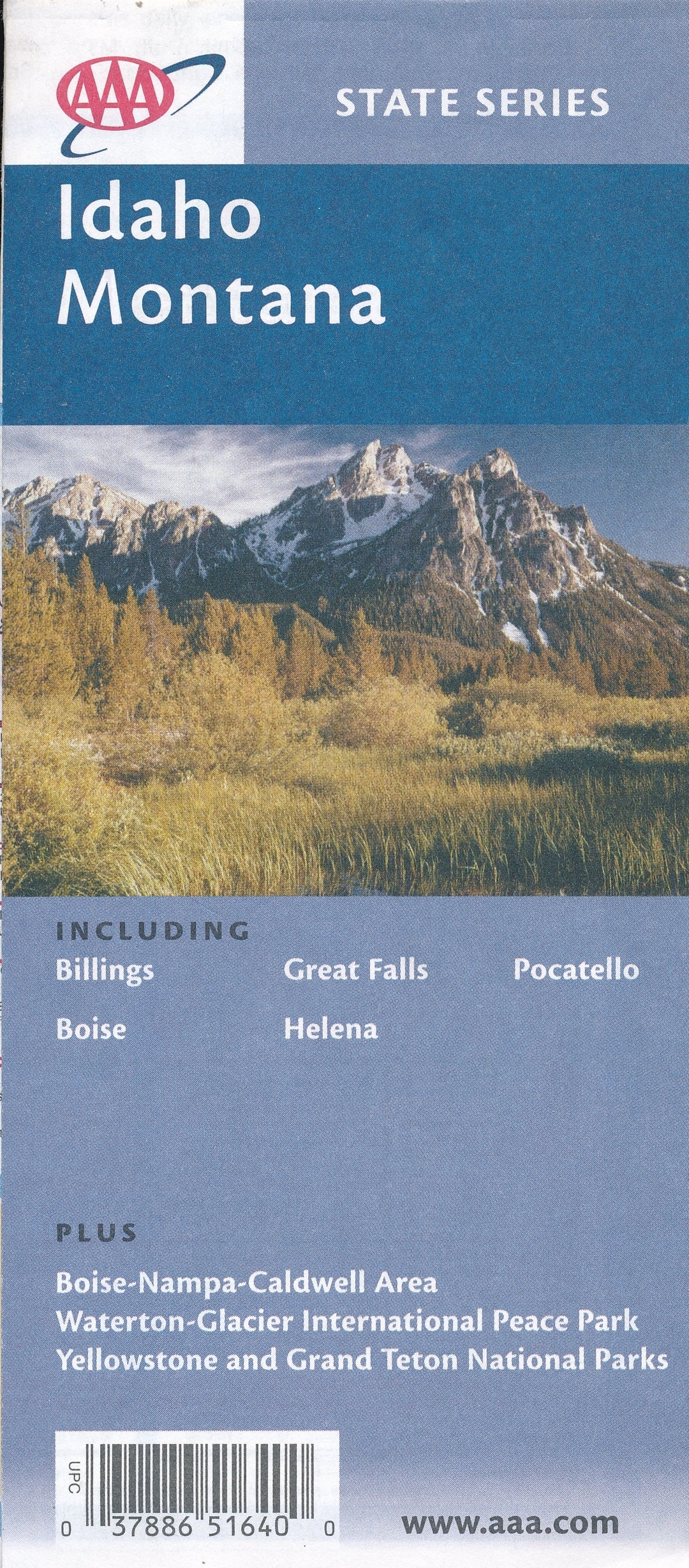 AAA Map of Idaho and Montana 2001 Brand New - Etsy