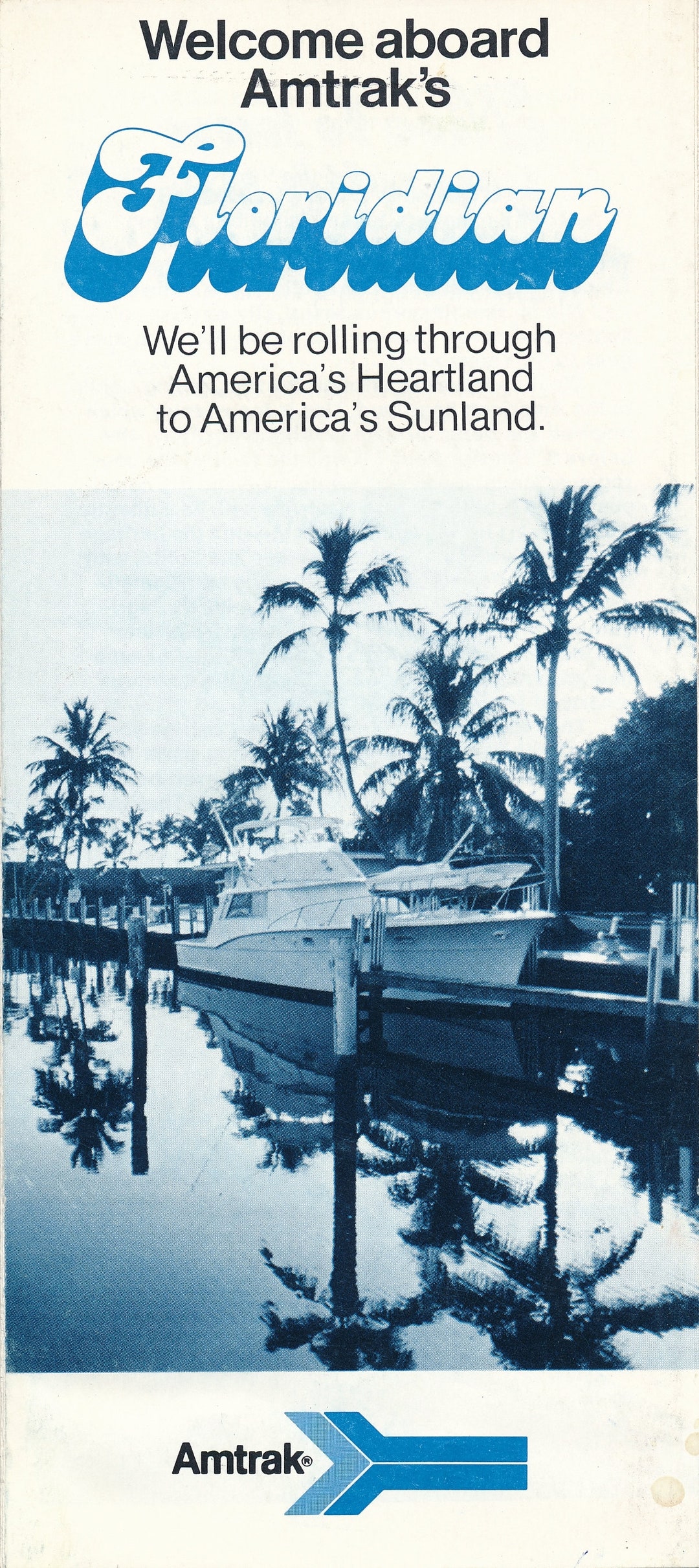 Amtrak Floridian Welcome Aboard Brochure - Etsy Amtrak Floridian Welcome Aboard Brochure - Etsy