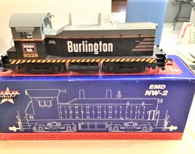 G Scale USA Trains EMD NW-2 Burlington Route Diesel Brand New in ...