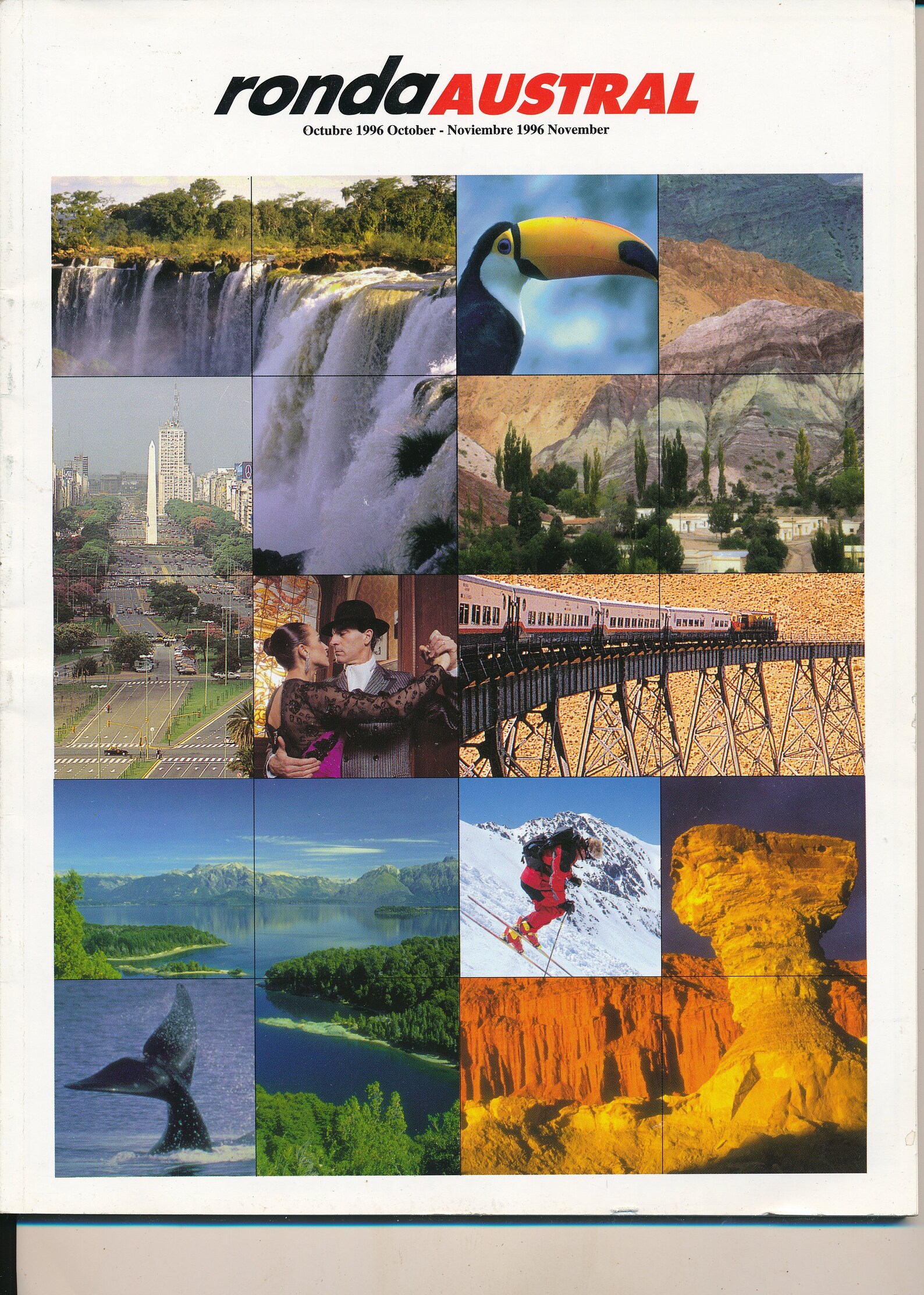 Austral Airlines Inflight Magazine (ronda) October/november 1996 - Etsy