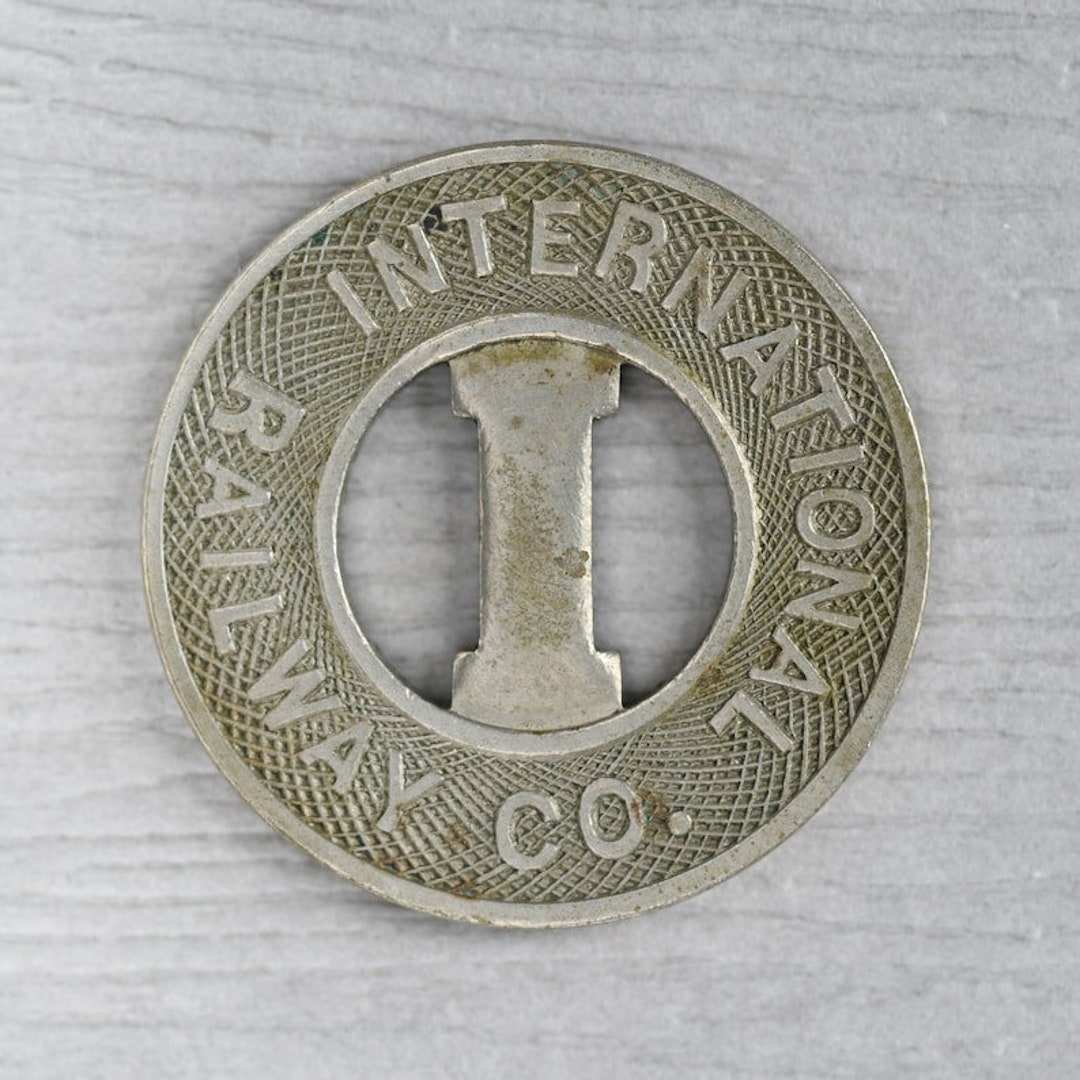 International Railway Company Fare Token - Etsy