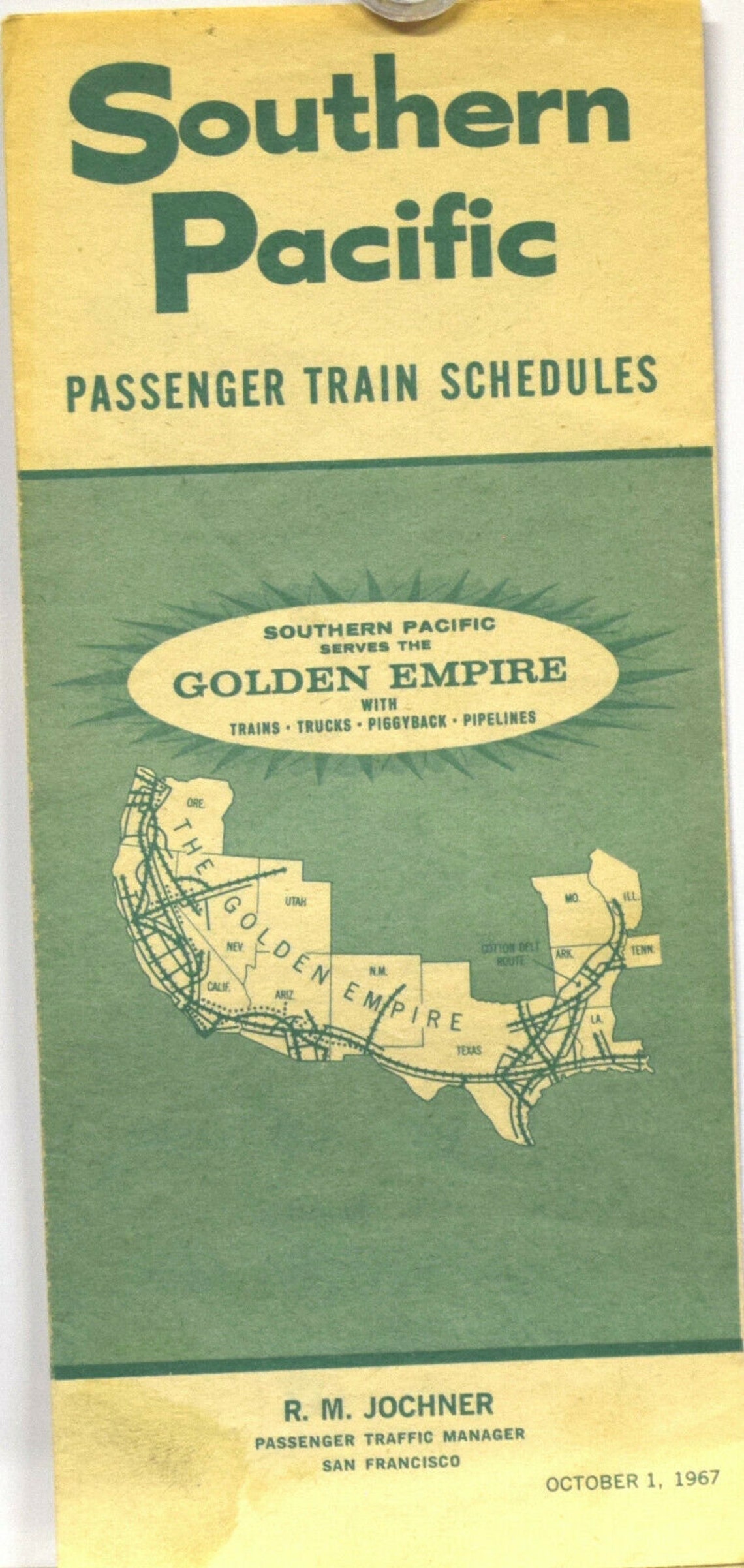 Southern Pacific Railroad Timetables Assortment of 8 in the - Etsy