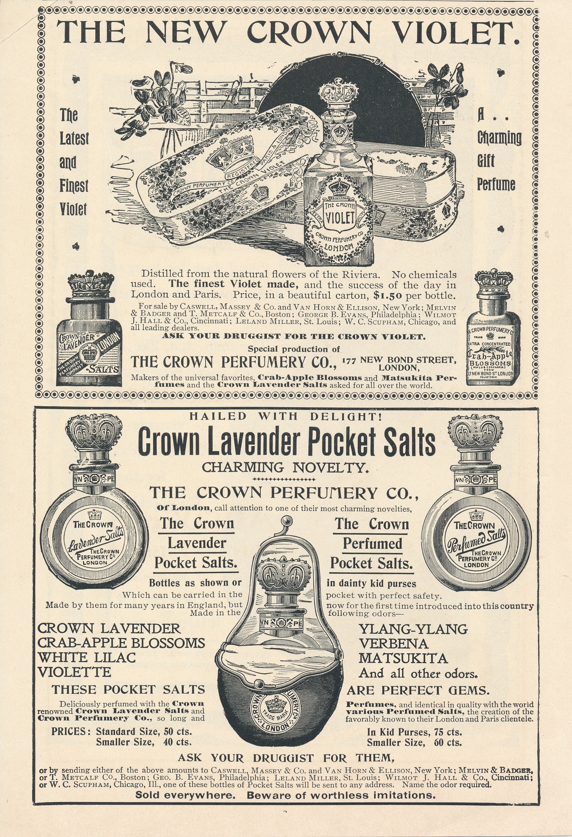 Vintage Magazine Print Ad's From the Early 1900's Lot of 7 for Products ...